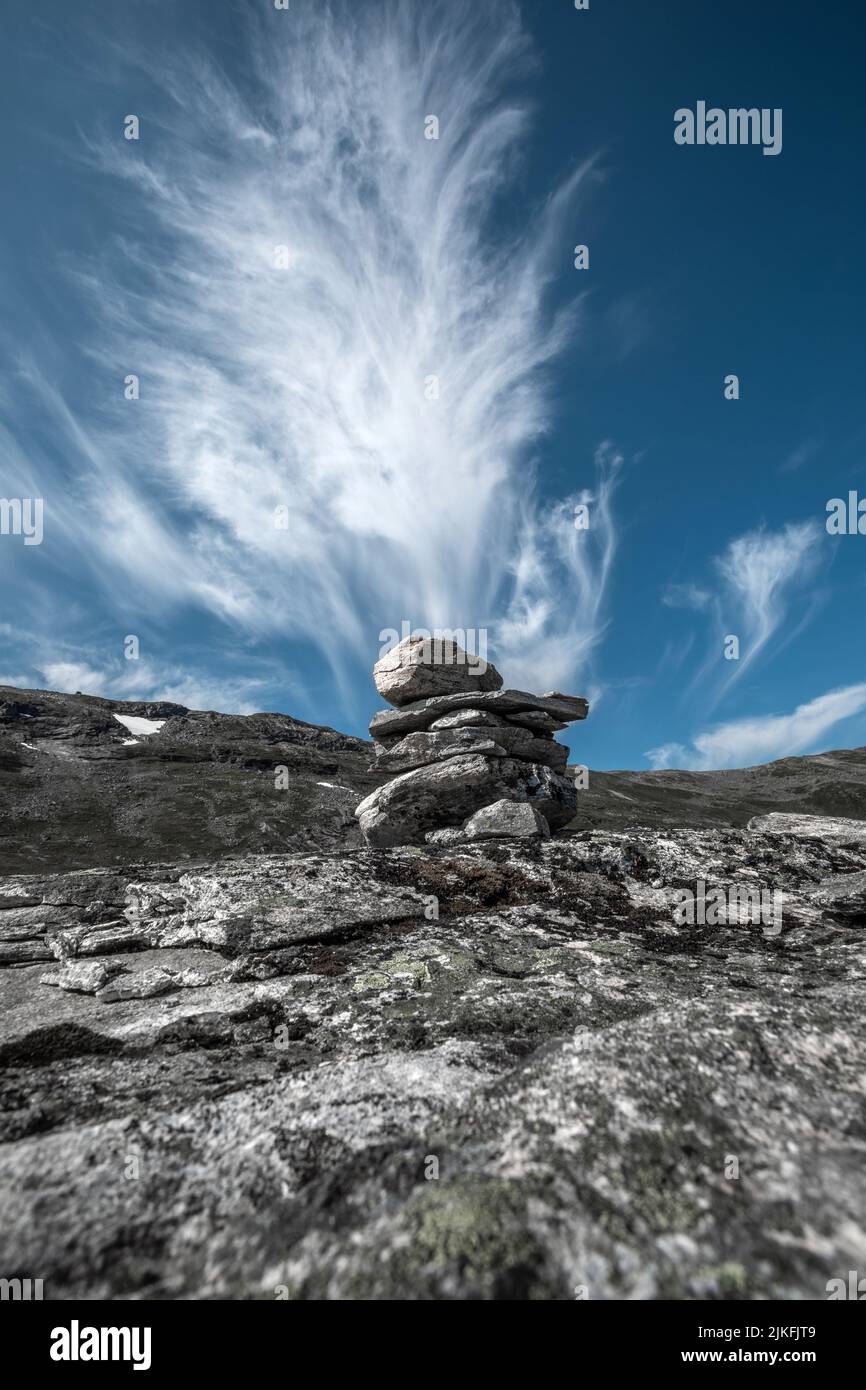Pile of rocks norway hi-res stock photography and images - Alamy