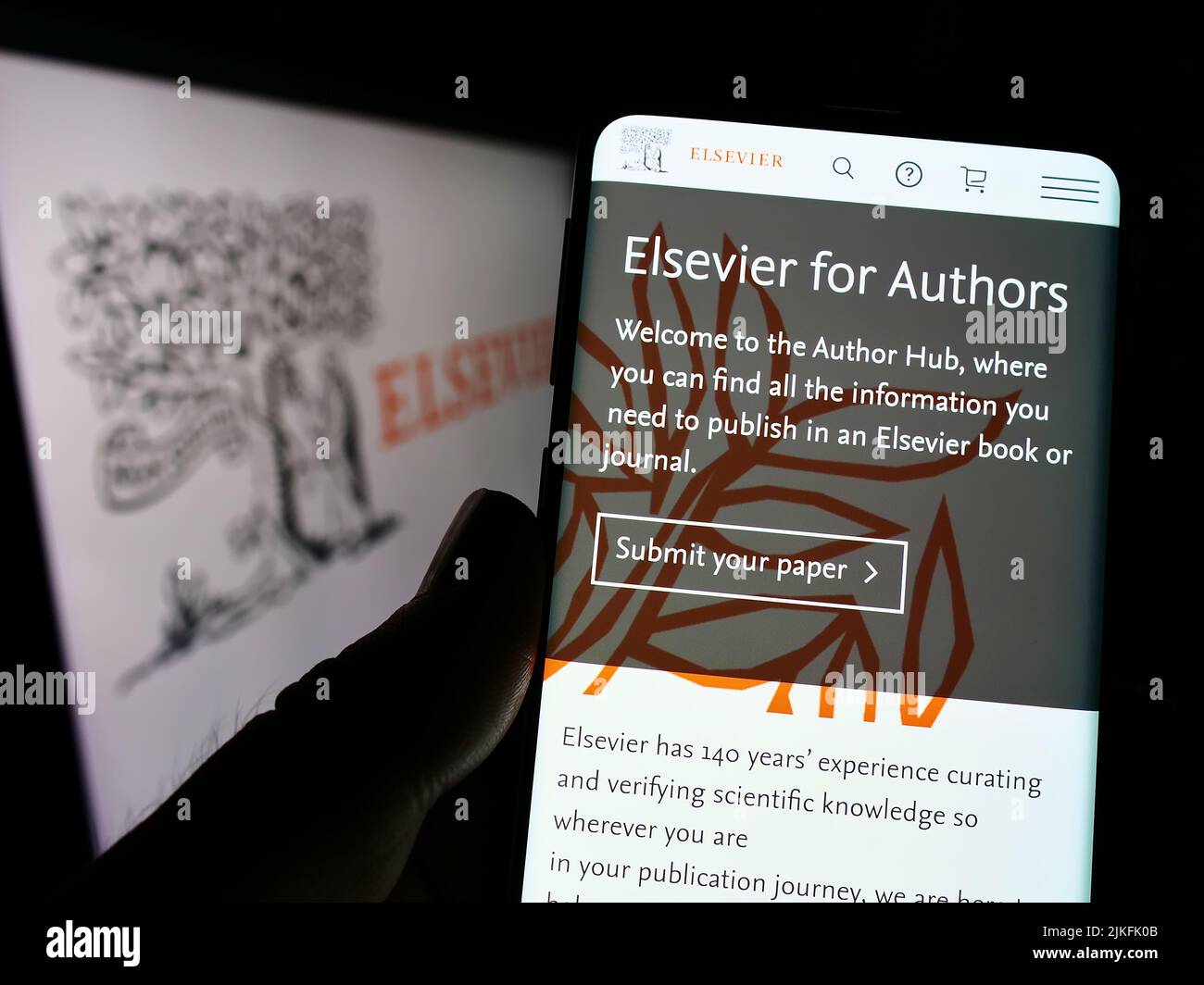 Elsevier logo hi-res stock photography and images - Alamy