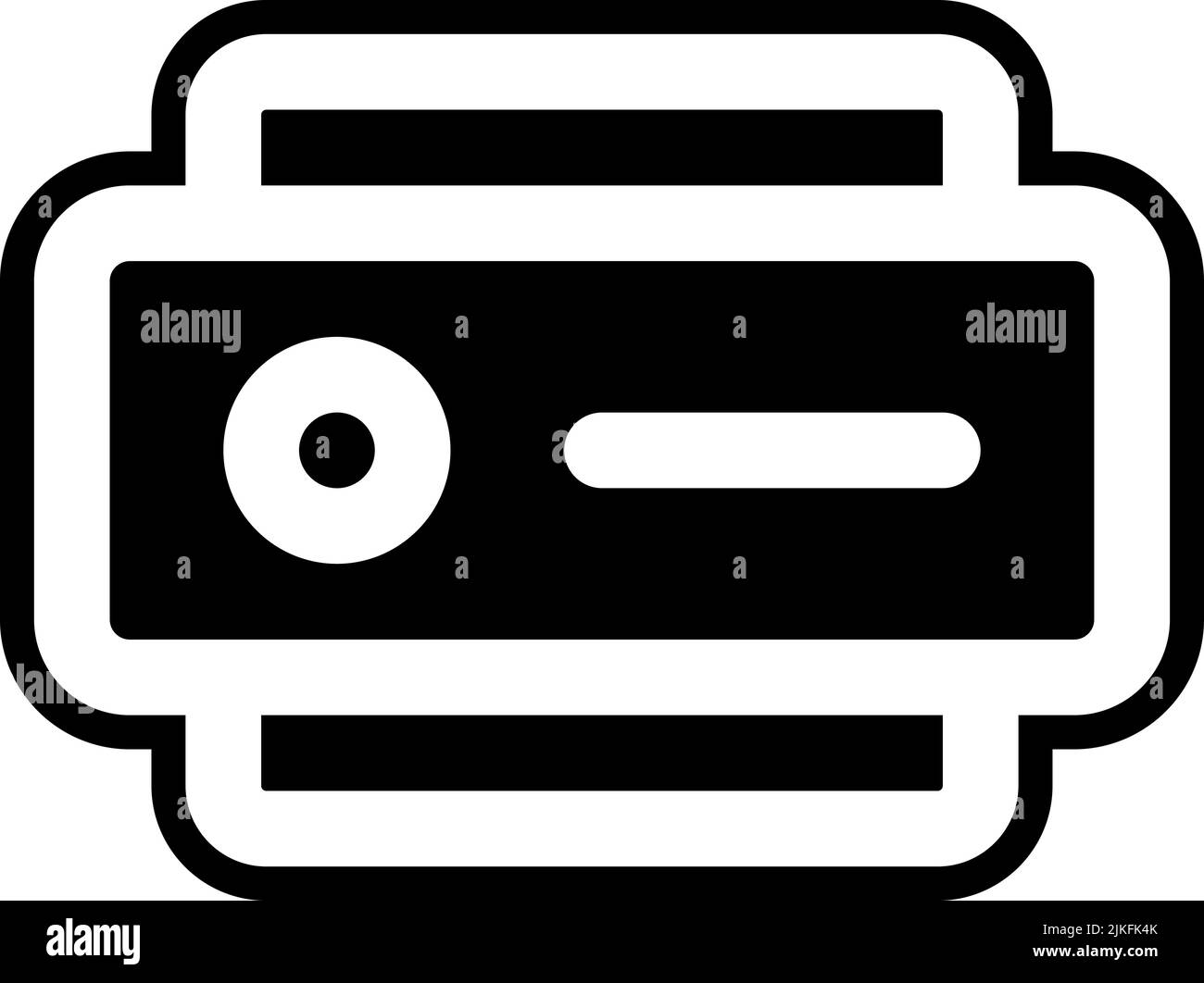 server icon black vector illustration Stock Vector Image & Art - Alamy