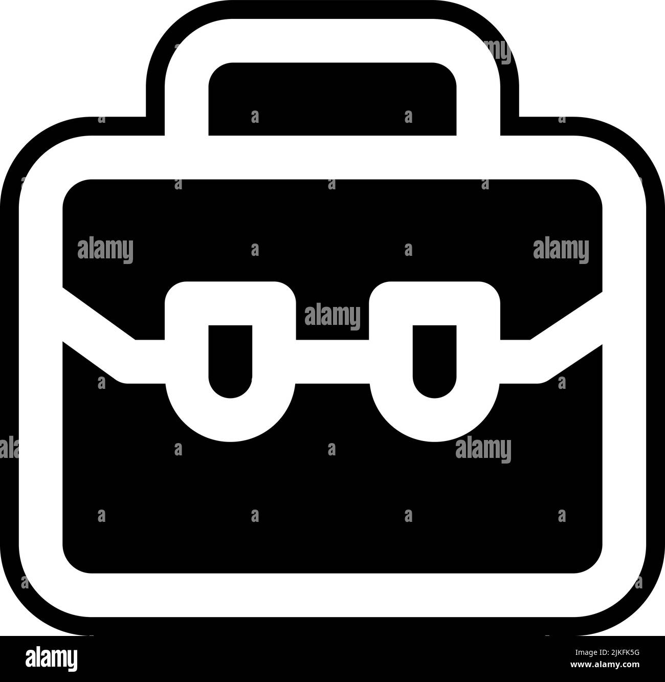 job icon black vector illustration Stock Vector Image & Art - Alamy