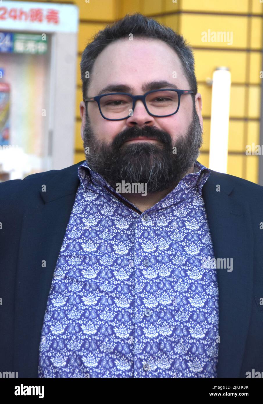 Los Angeles, California, USA. 1st Aug, 2022. Screenwriter Zac Olkewicz ...