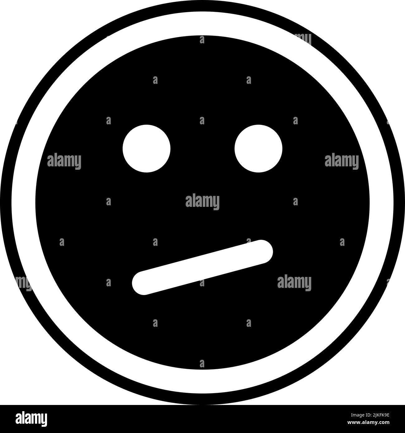 bored icon black vector illustration Stock Vector Image & Art - Alamy