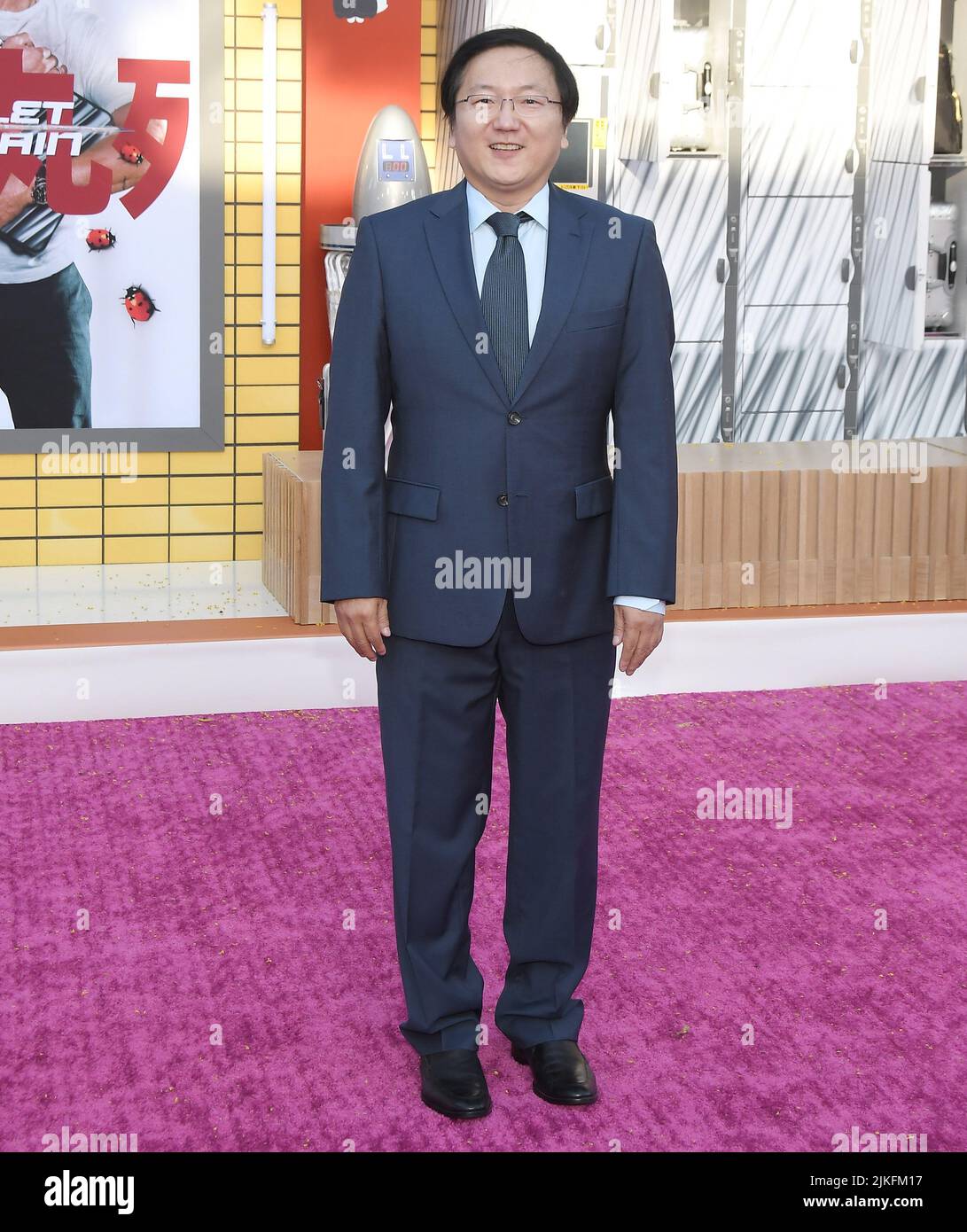 Los Angeles, USA. 01st Aug, 2022. Masi Oka arrives at the BULLET TRAIN ...