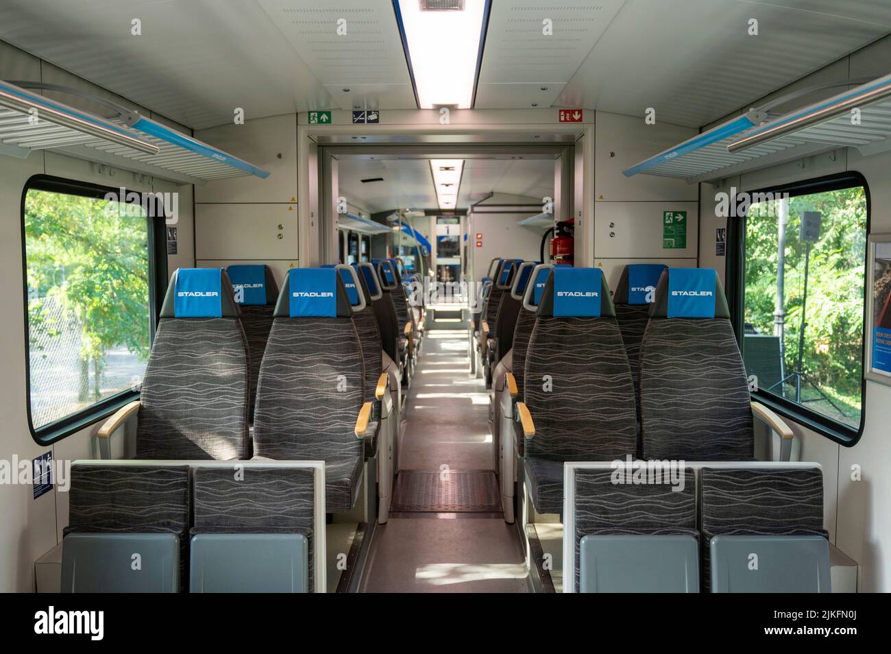 Berlin, Germany. 02nd Aug, 2022. A battery electric train from the ...