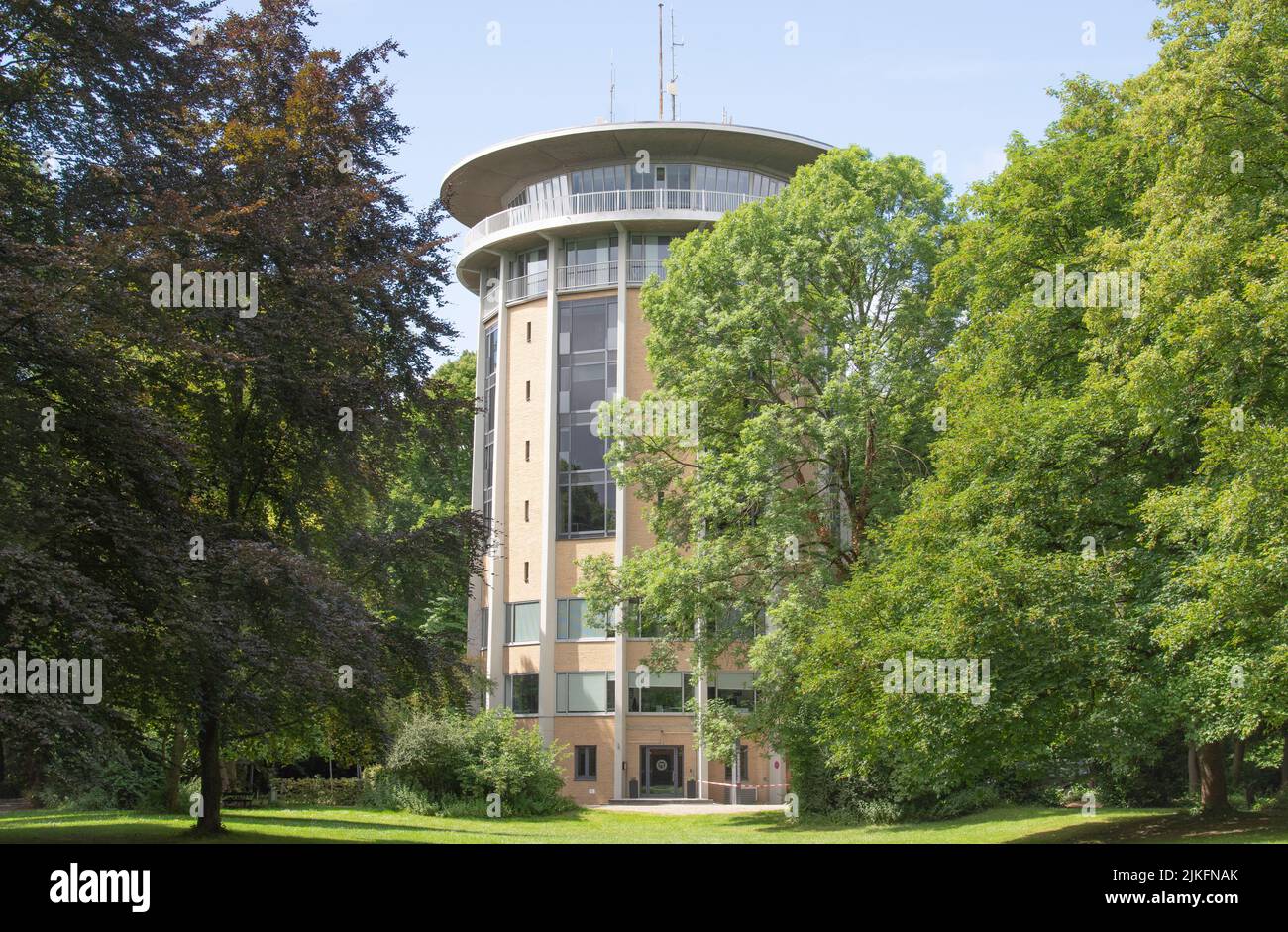 aachen july 2022:The Belvedere Water Tower, also known as Aachen Rotary ...