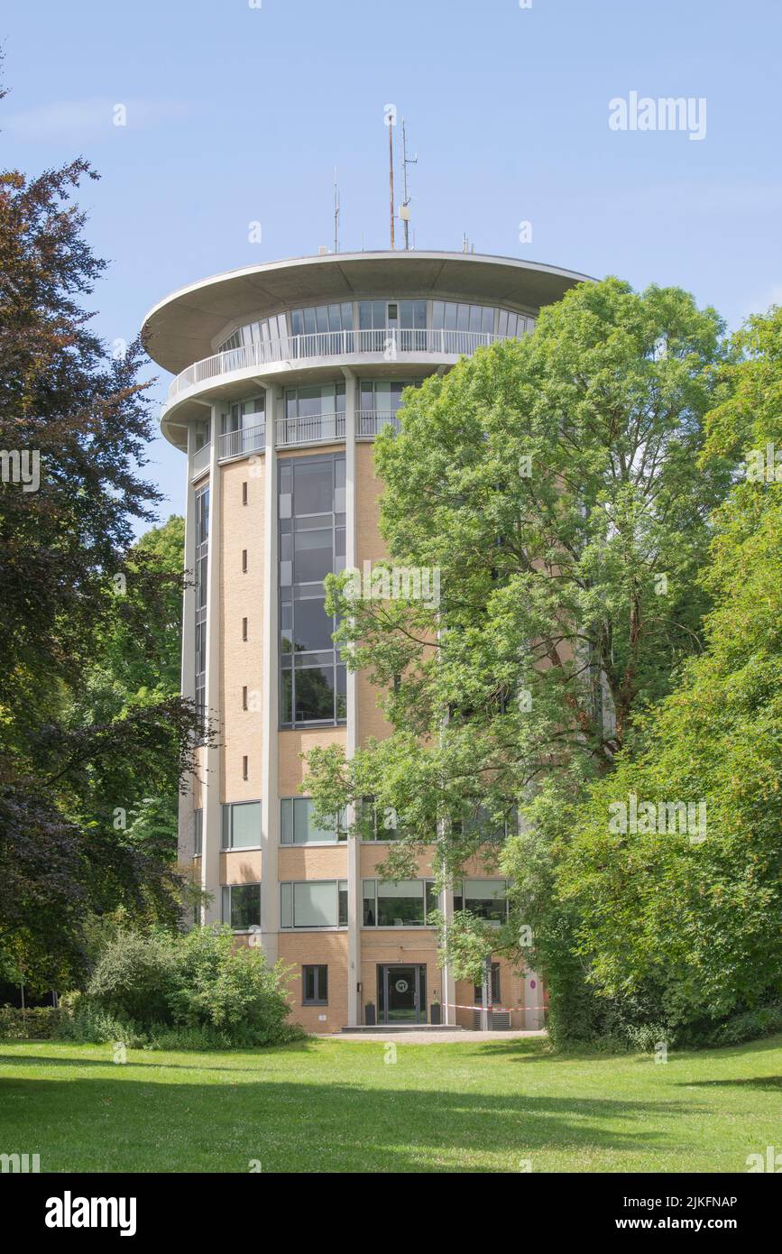 aachen july 2022:The Belvedere Water Tower, also known as Aachen Rotary ...