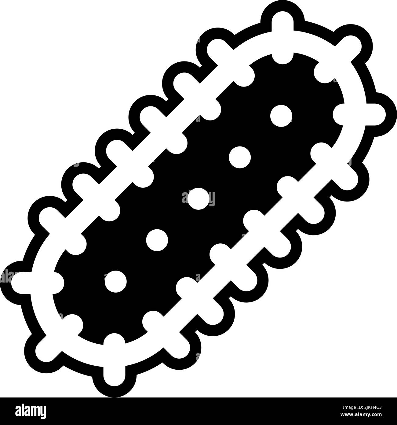 sea cucumber icon black vector illustration Stock Vector Image & Art ...