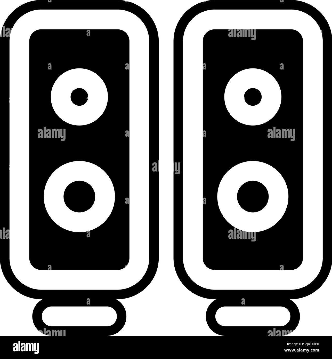hifi icon black vector illustration Stock Vector Image & Art - Alamy