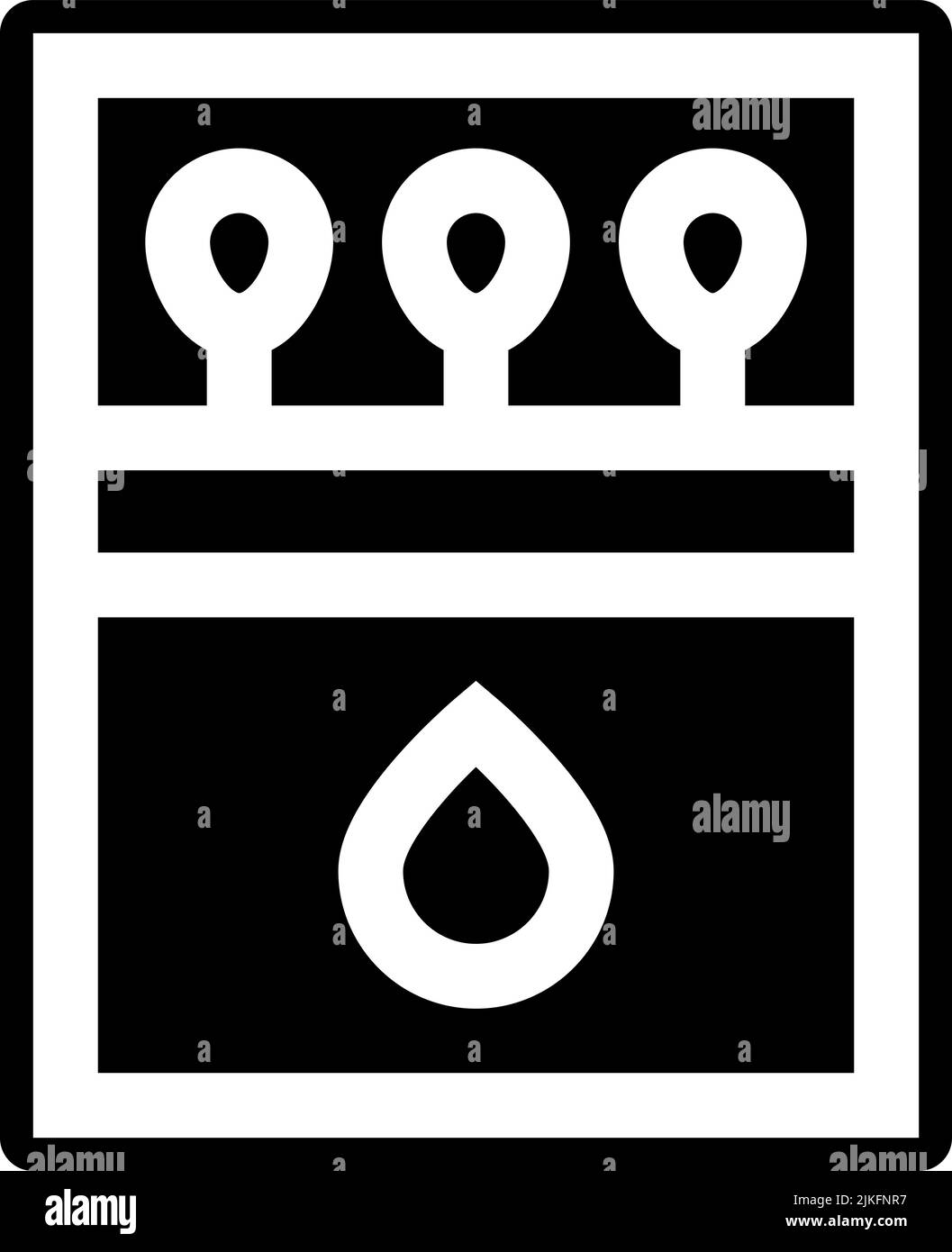 match box icon black vector illustration Stock Vector Image & Art - Alamy