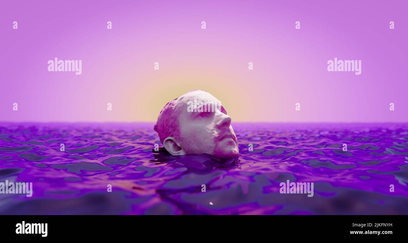 NFT Non-fungible token, crypto art concept with neon text. Sample type ...