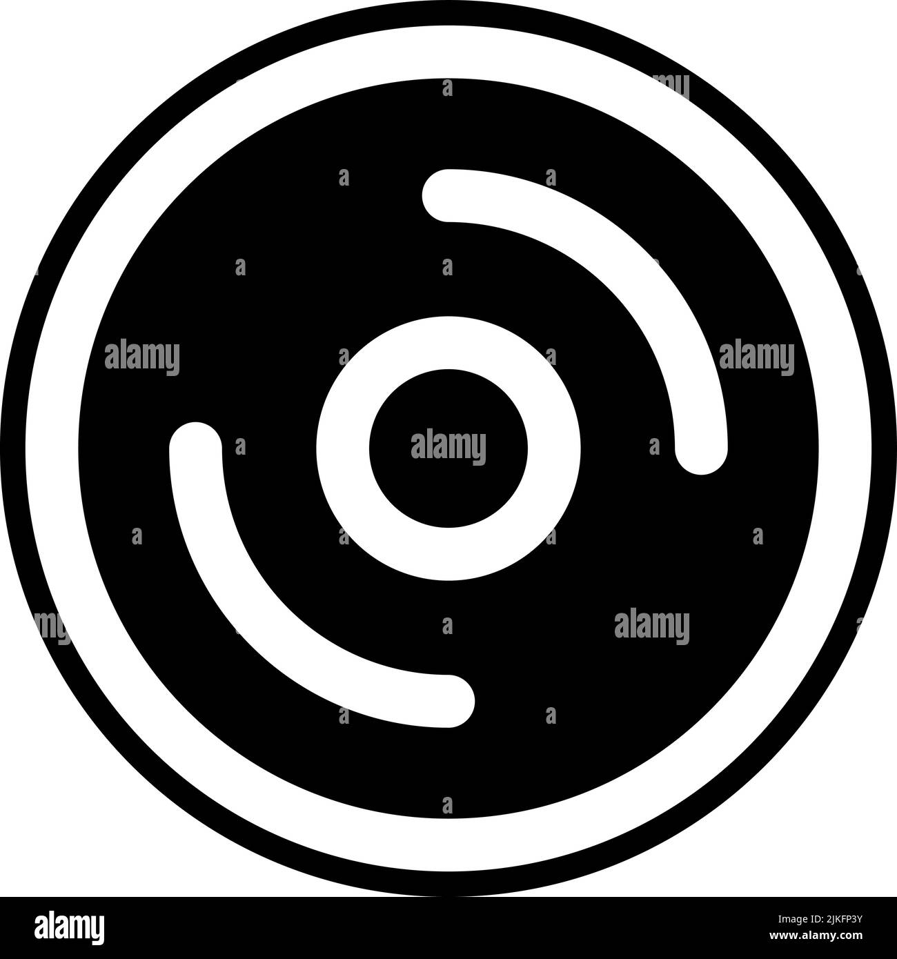 dvd icon black vector illustration Stock Vector Image & Art - Alamy