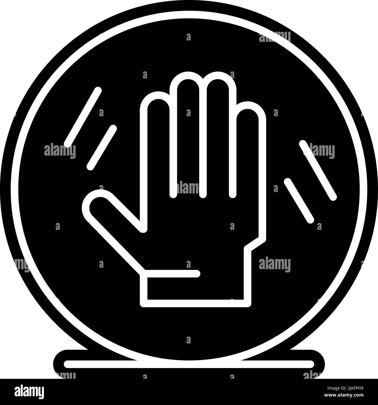 clean icon black vector illustration Stock Vector Image & Art - Alamy