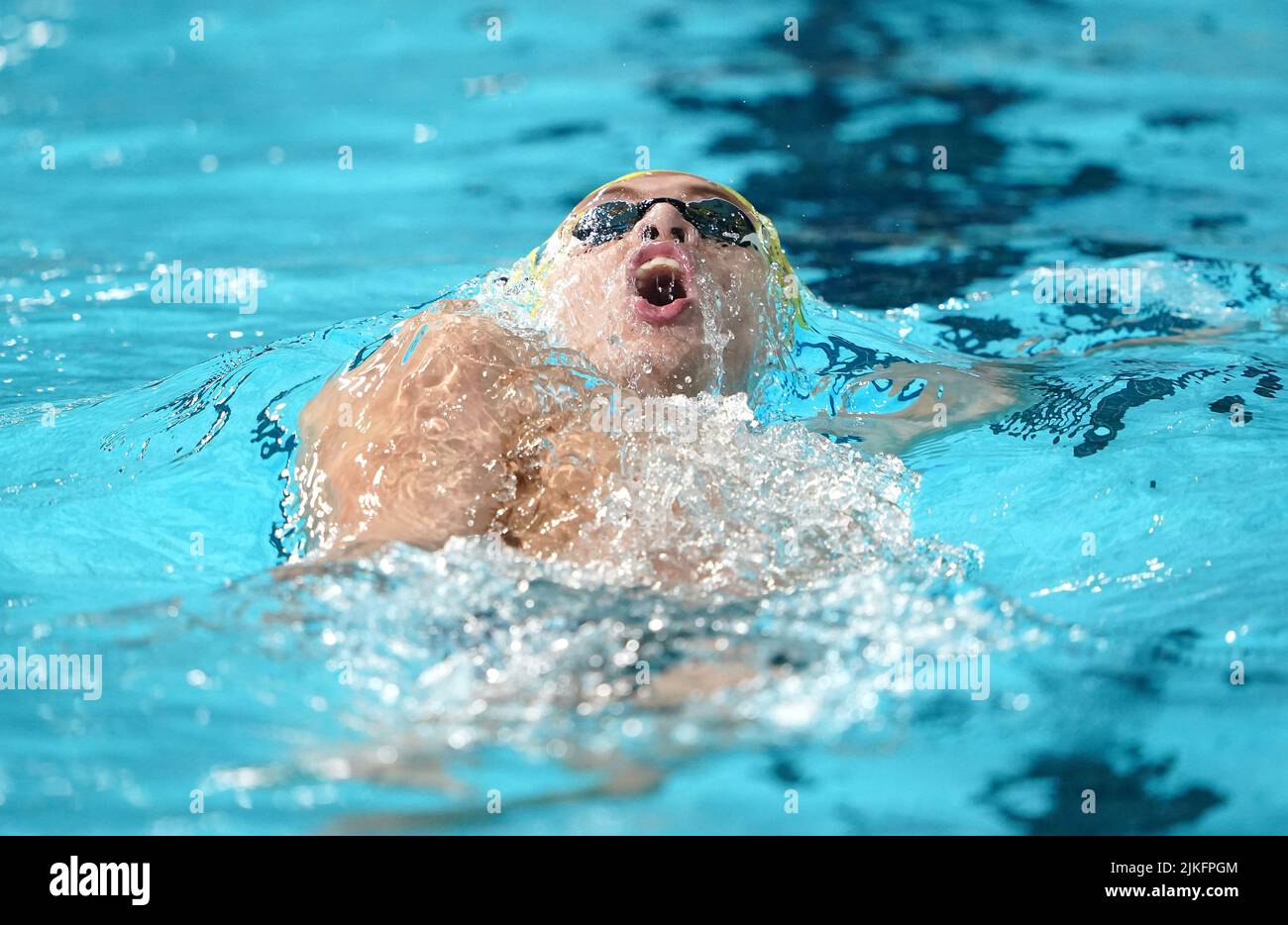 Australia's Joshua Edwards-Smith during the Men's 200m Backstroke Heat ...