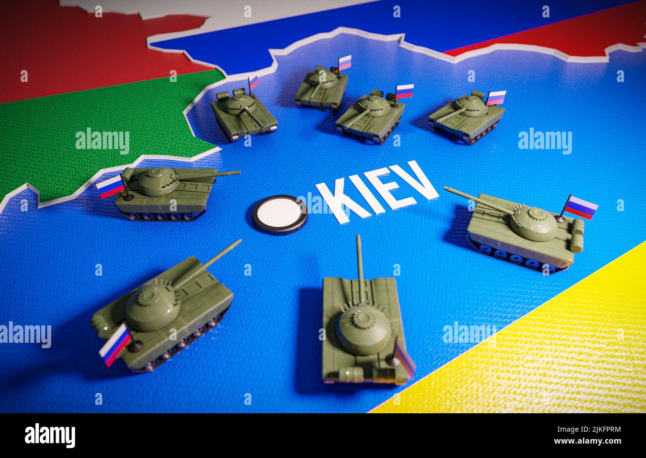 Europe map russia tanks hi-res stock photography and images - Alamy