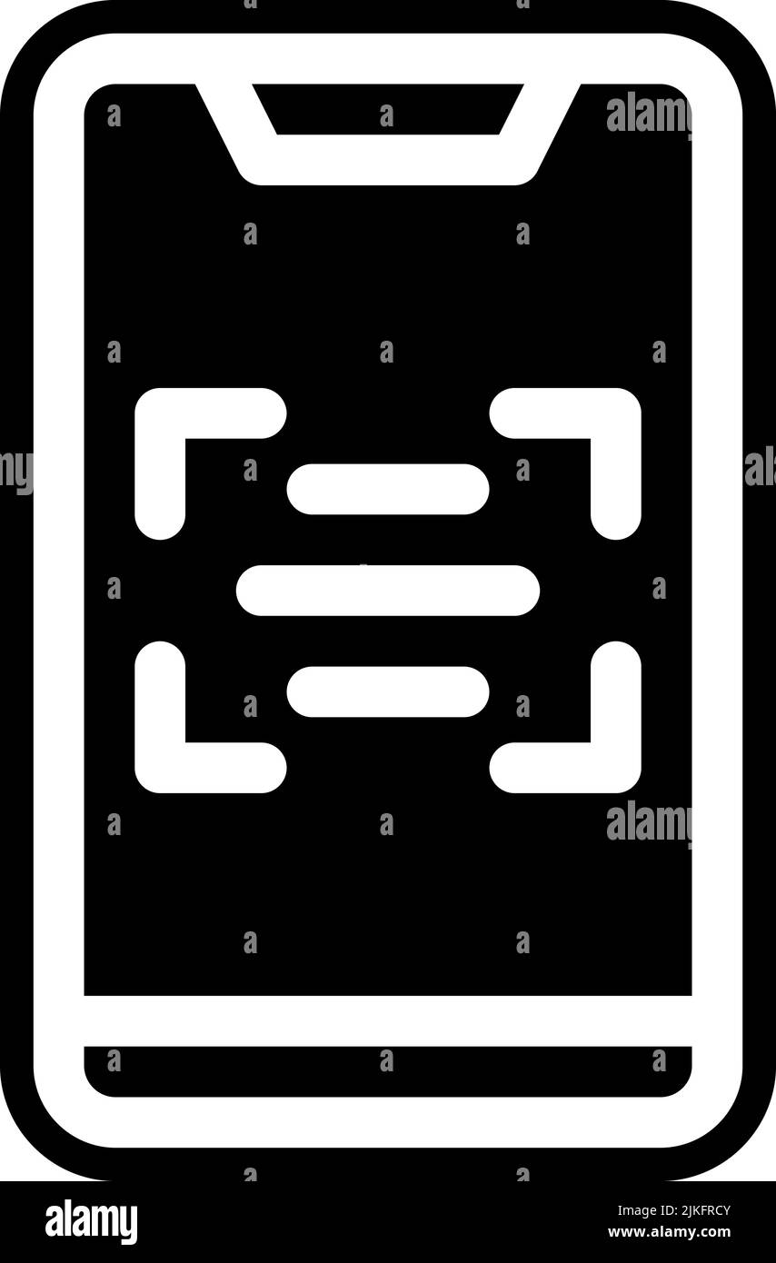 barcode icon black vector illustration Stock Vector Image & Art - Alamy