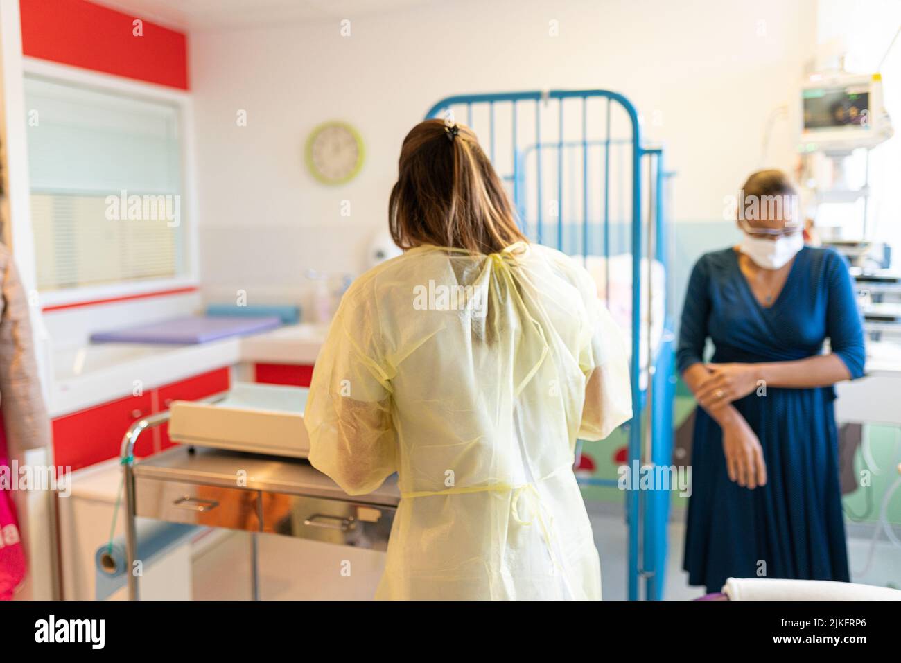 Bronchiolitis epidemic in pediatric wards of a hospital Stock Photo - Alamy