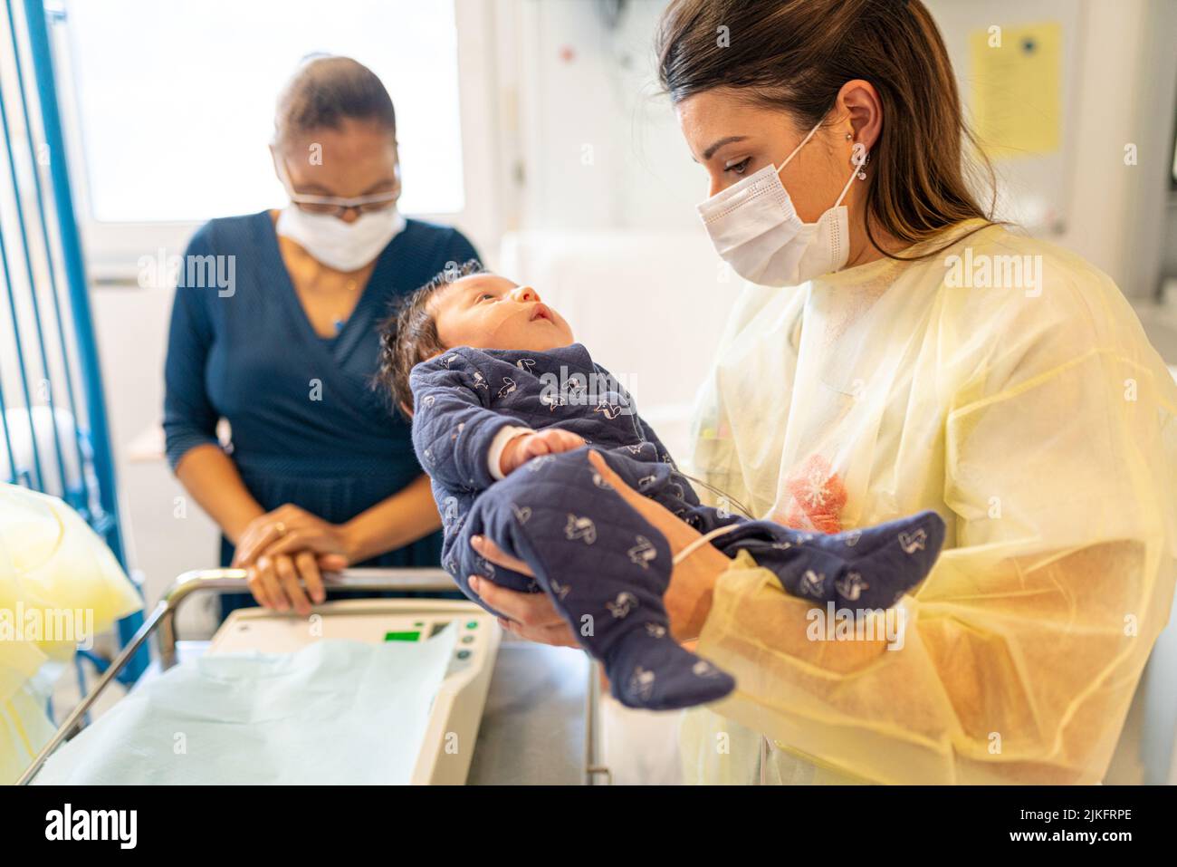 Bronchiolitis epidemic in pediatric wards of a hospital Stock Photo - Alamy