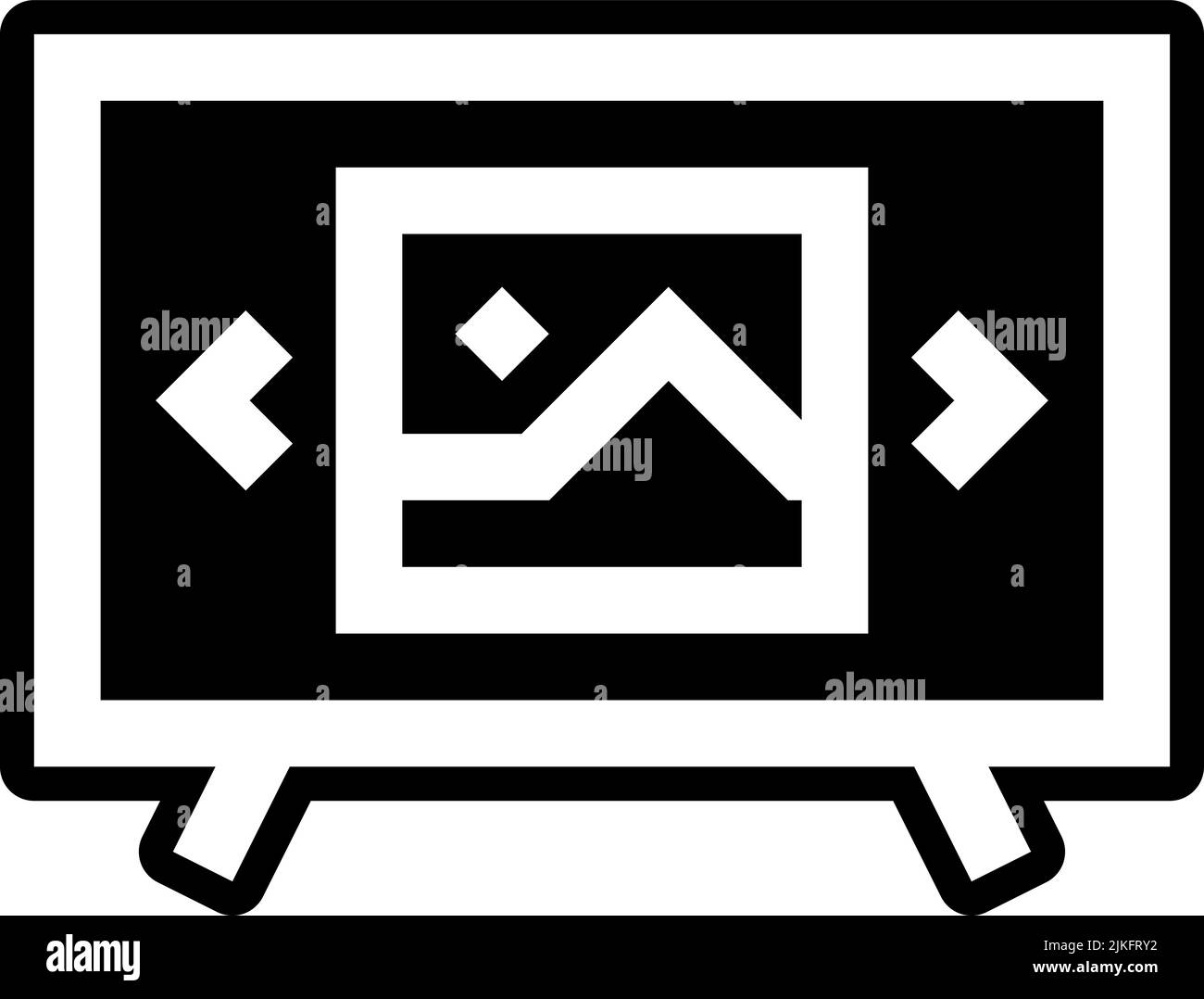 image icon black vector illustration Stock Vector Image & Art - Alamy