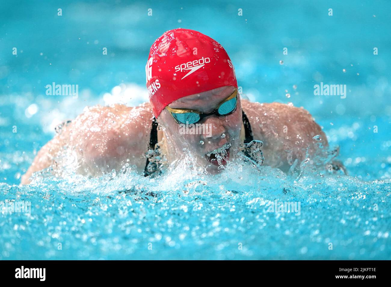 England's Laura Stephens during the Women's 200m Butterfly Heat 1 at ...