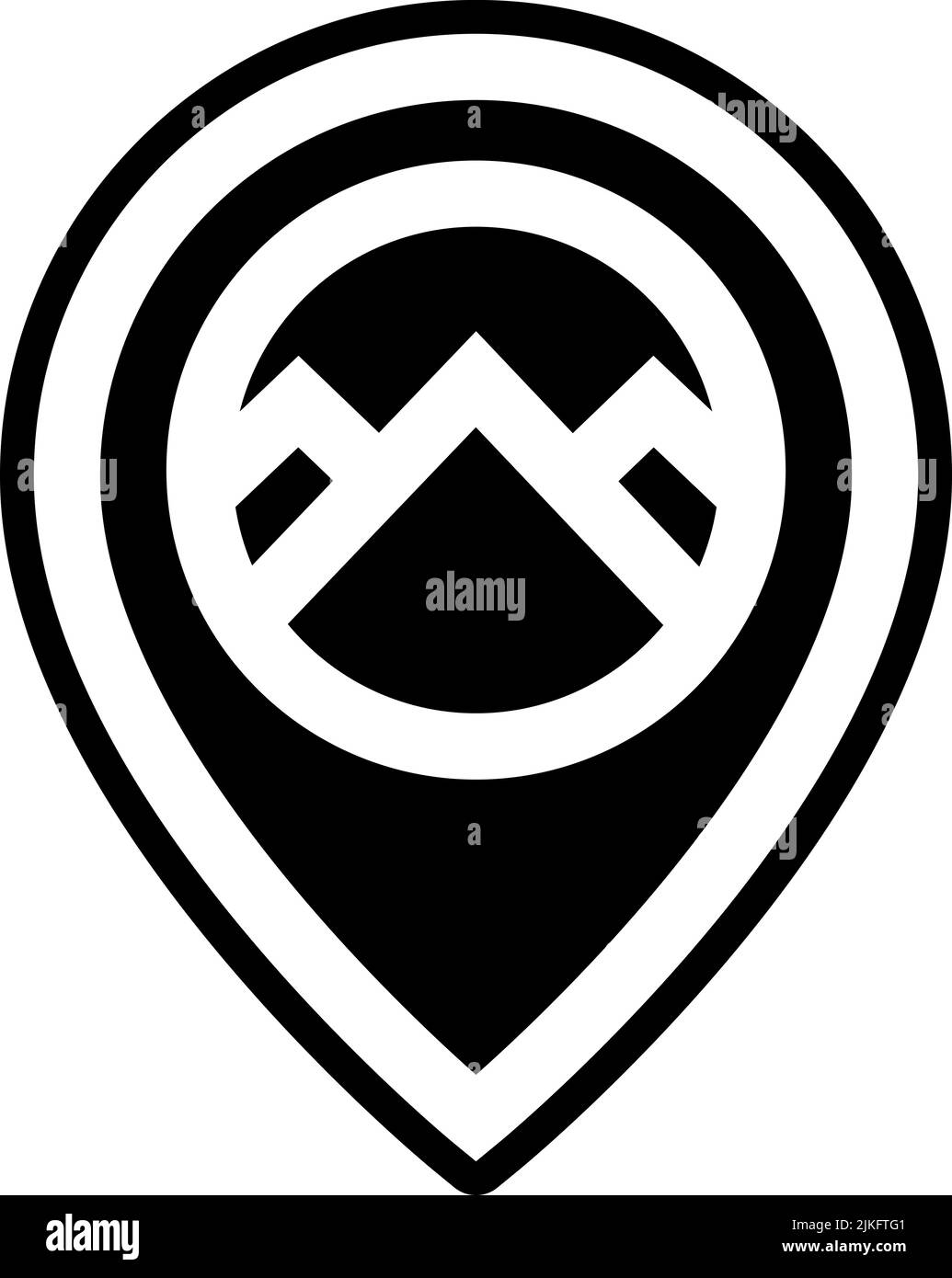 placeholder icon black vector illustration Stock Vector Image & Art - Alamy