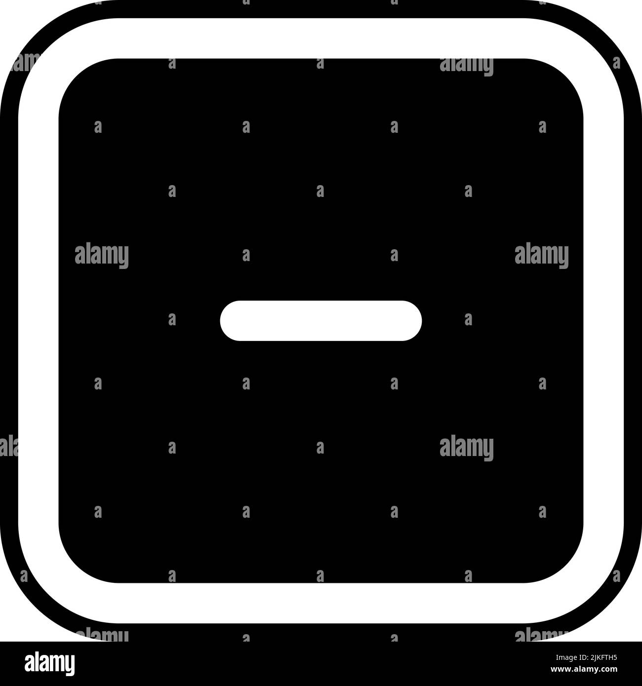 delete icon black vector illustration Stock Vector Image & Art - Alamy