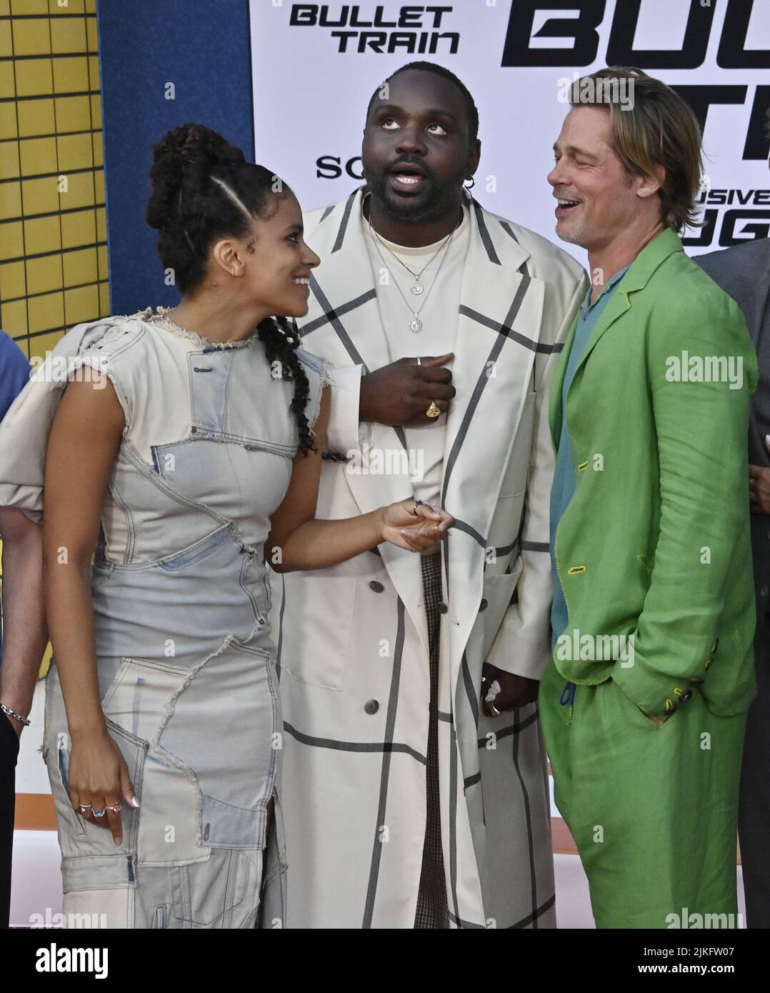 Los Angeles, United States. 02nd Aug, 2022. Cast members Zazie Beetz ...