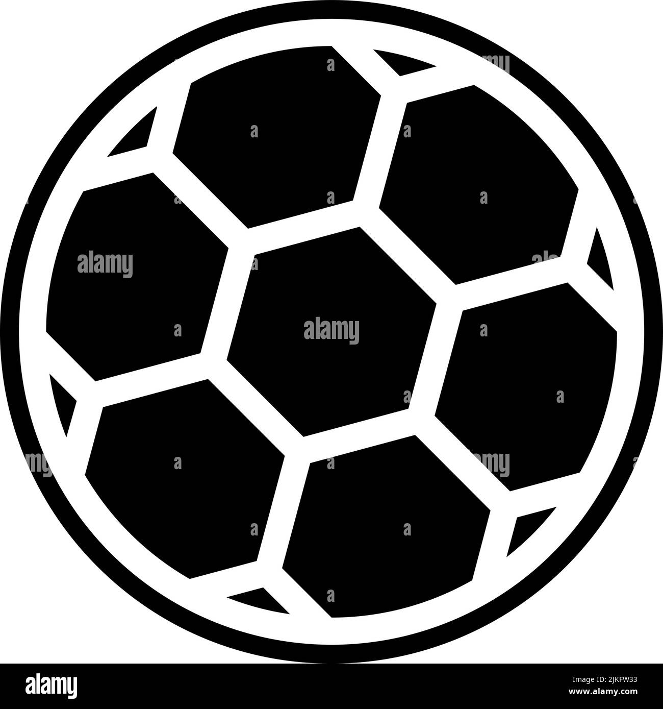 ball icon black vector illustration Stock Vector Image & Art - Alamy