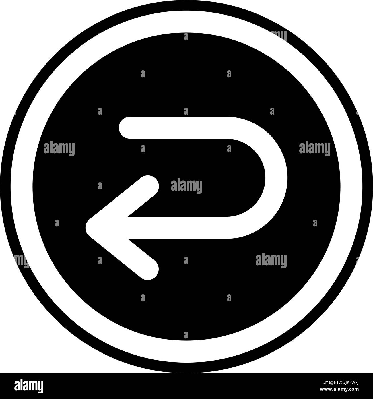 back icon black vector illustration Stock Vector Image & Art - Alamy