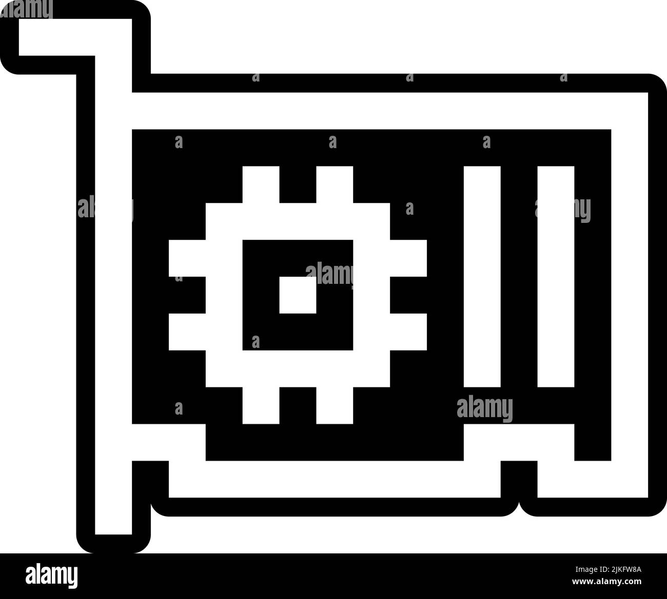 Gpu illustration Black and White Stock Photos & Images - Alamy