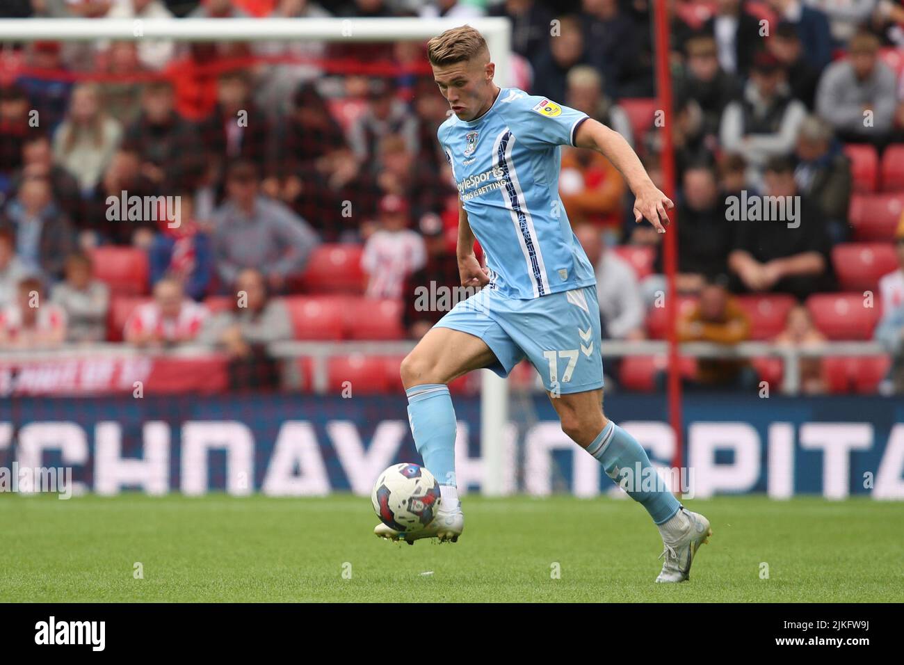 Viktor Gyokeres of Coventry City - Sunderland v Coventry City, Sky Bet ...