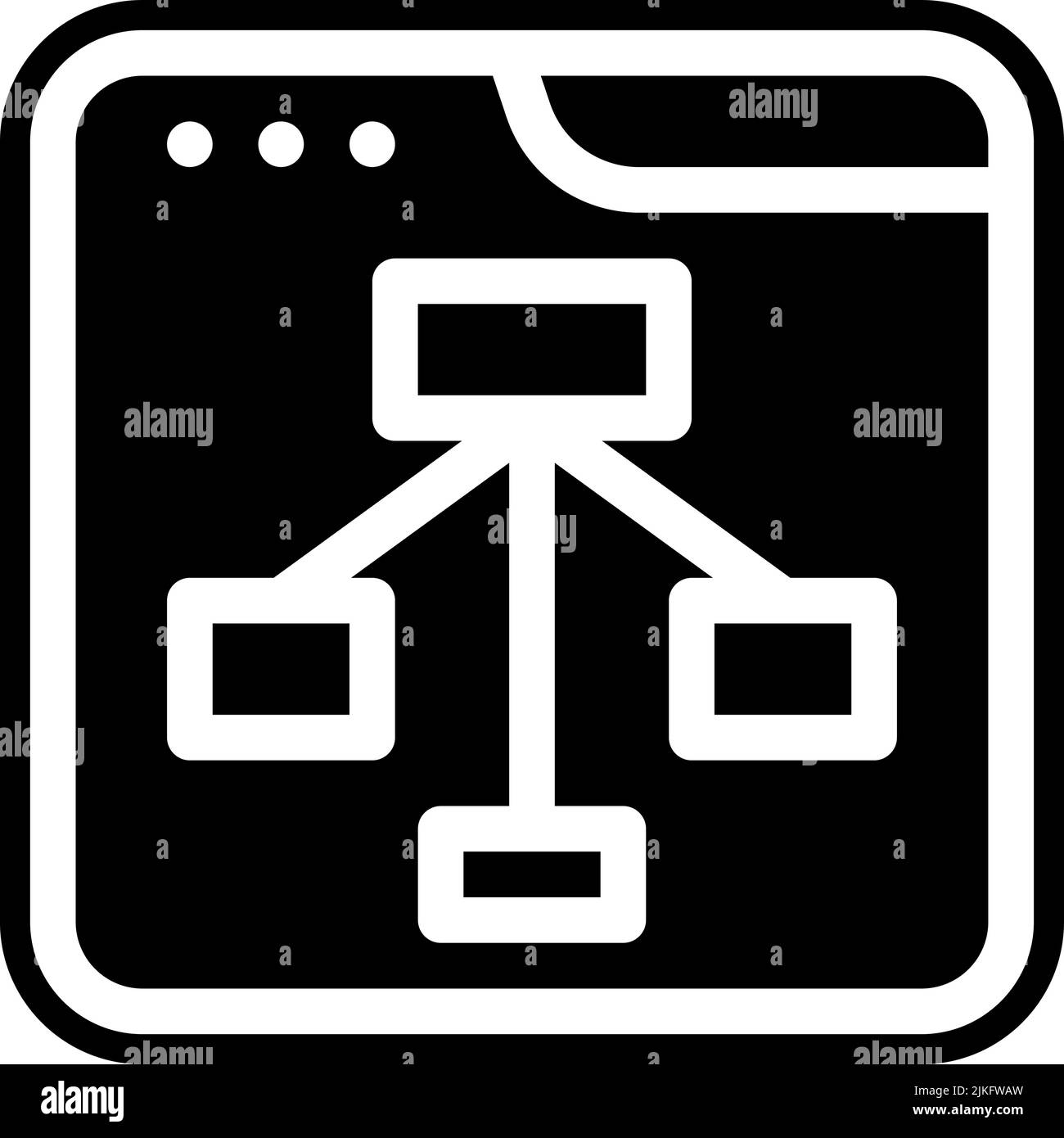 Designer drawing website development Black and White Stock Photos ...