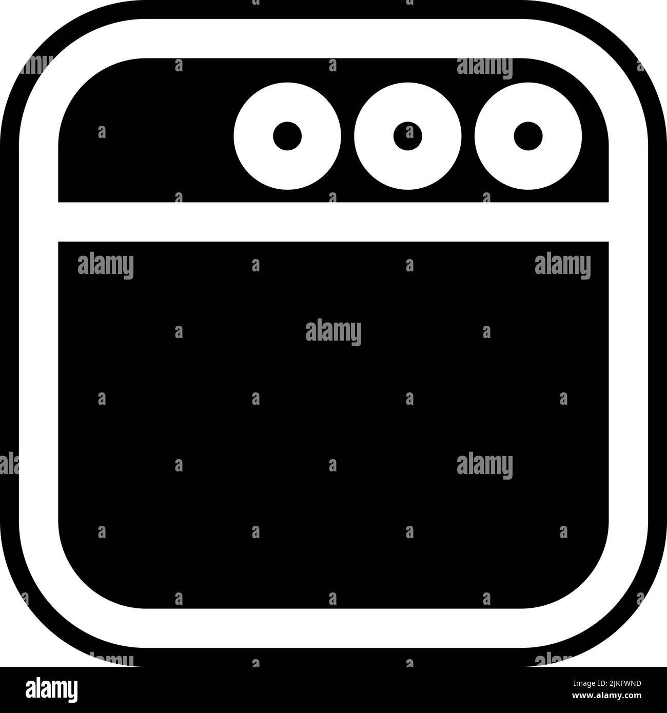 page icon black vector illustration Stock Vector Image & Art - Alamy