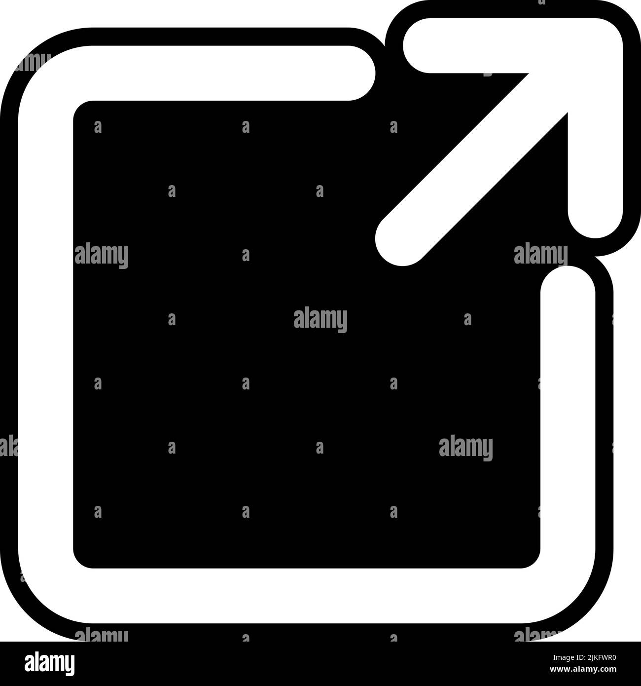 share icon black vector illustration Stock Vector Image & Art - Alamy
