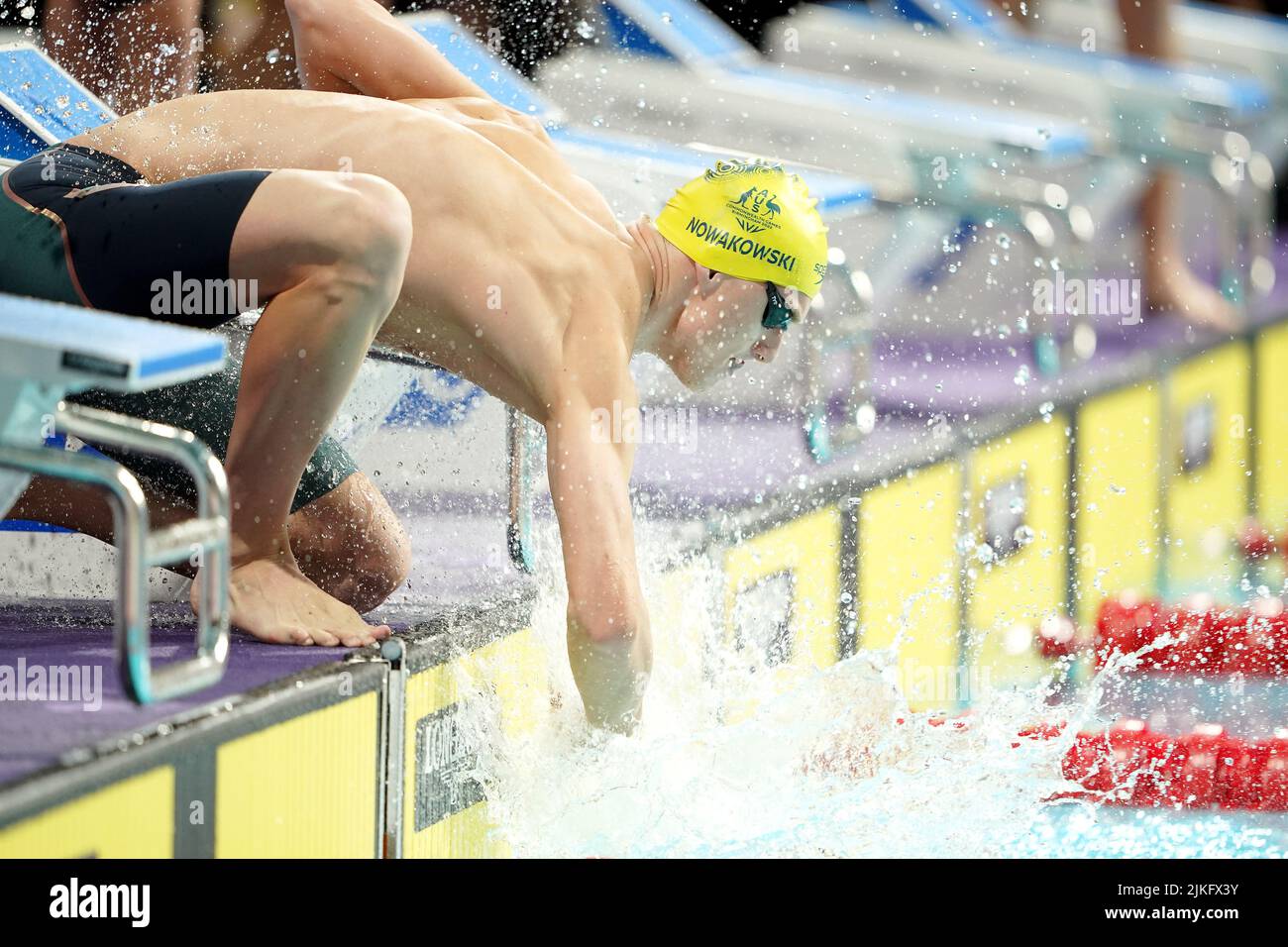 Australia's Tom Nowakowski ahead of the Men's 50m Freestyle Hear 8 at ...