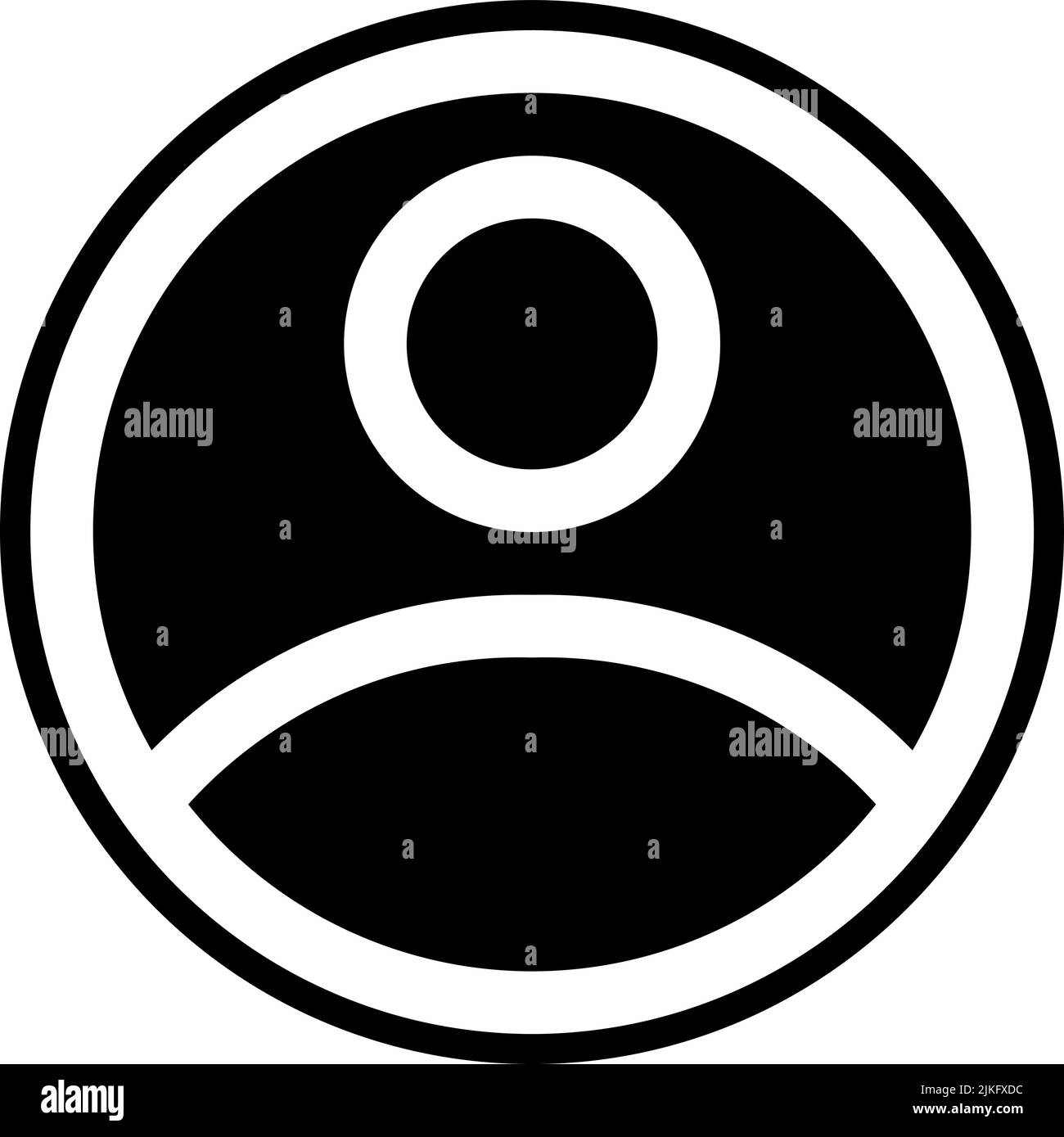 user icon black vector illustration Stock Vector Image & Art - Alamy