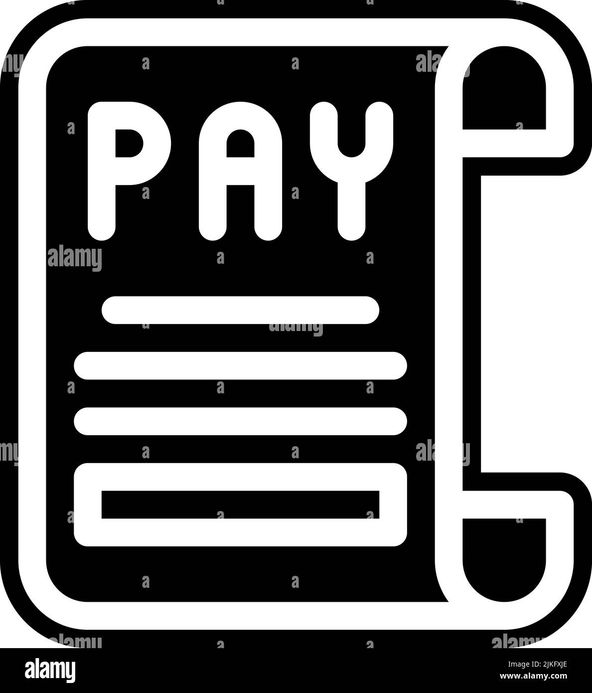 payment icon black vector illustration Stock Vector Image & Art - Alamy
