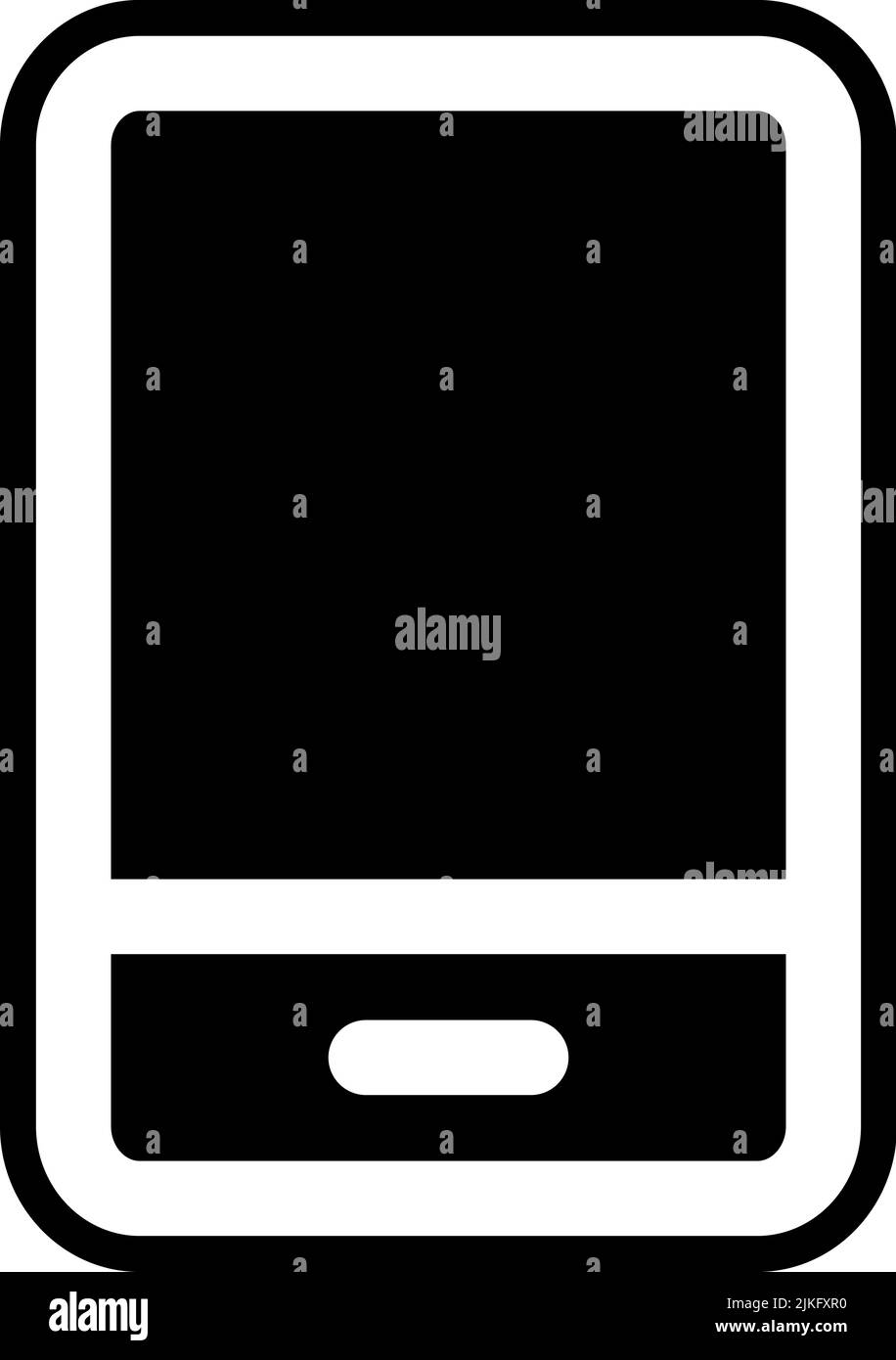phone icon black vector illustration Stock Vector Image & Art - Alamy
