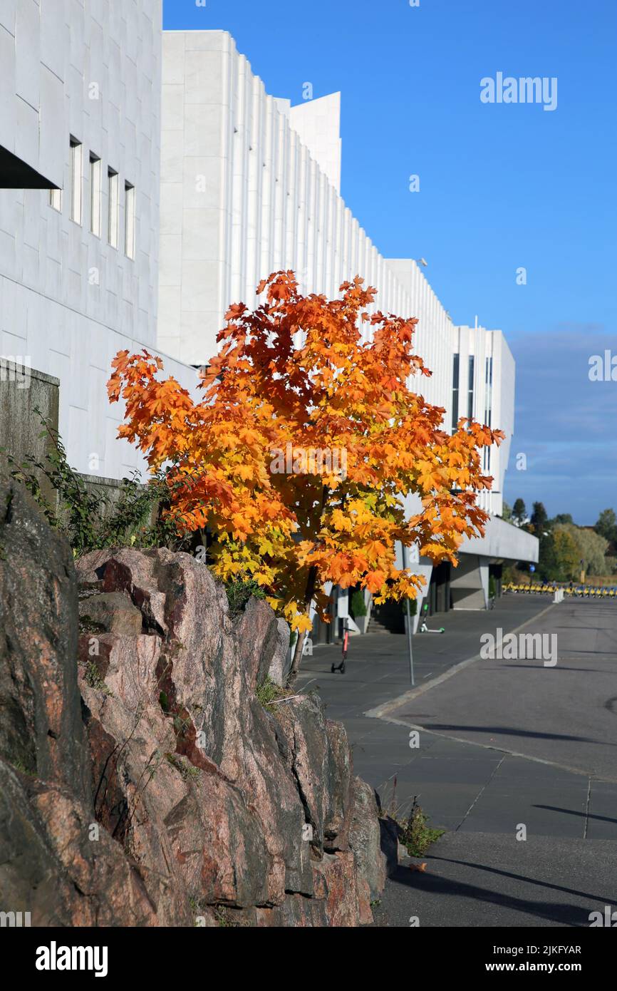 The Finlandia Hall (Finlandiatalo) - congress and event venue in the ...