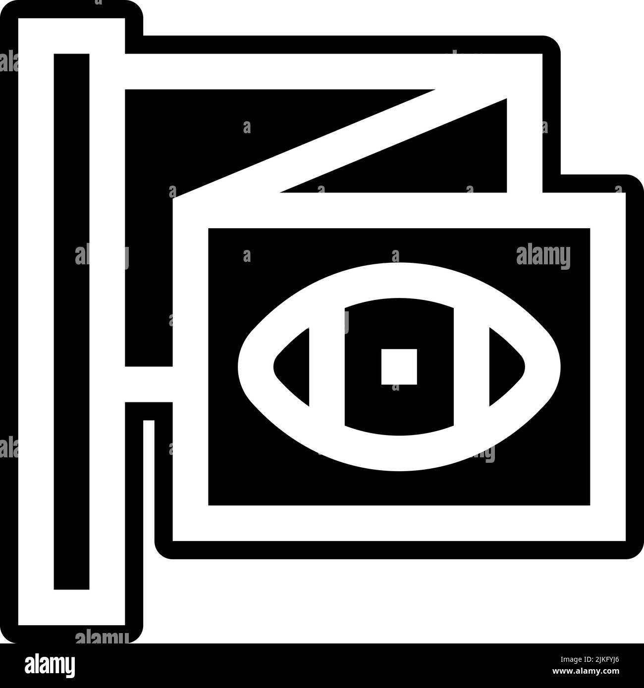 flag icon black vector illustration Stock Vector Image & Art - Alamy