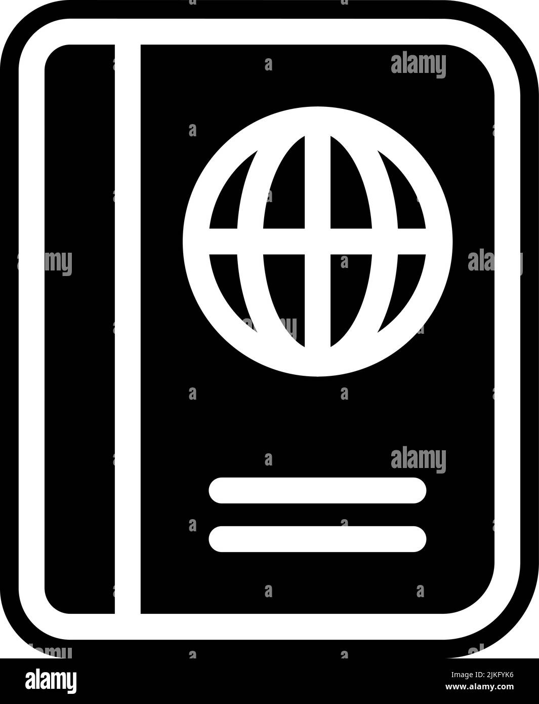 Blank passport cover Black and White Stock Photos & Images - Alamy