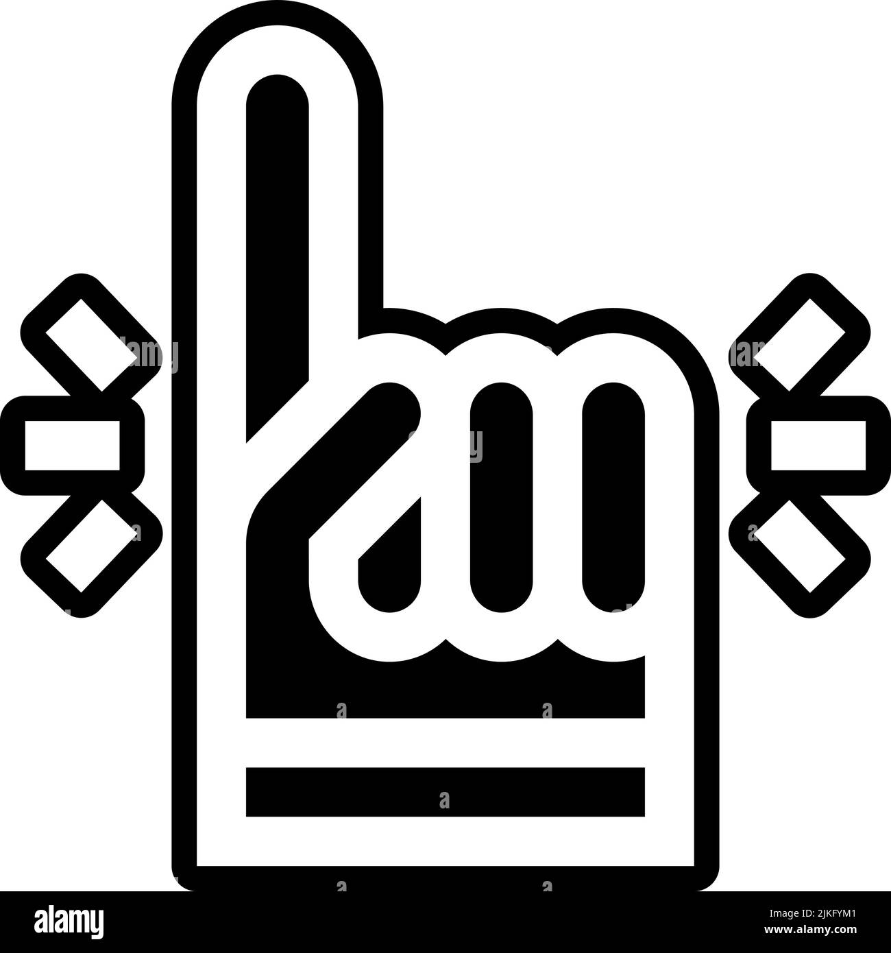 Football supporter culture Stock Vector Images - Alamy