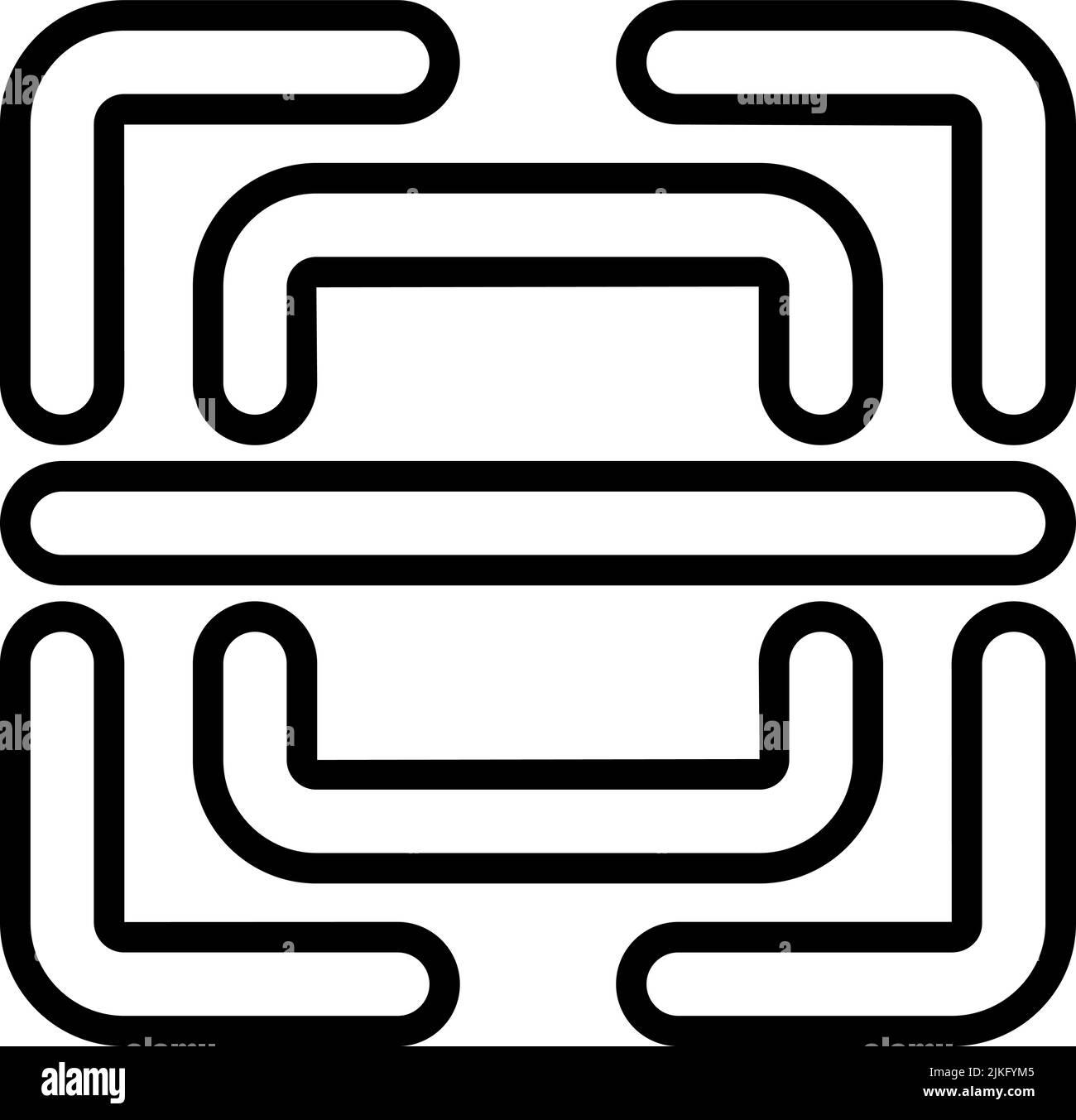 scanner icon black vector illustration Stock Vector Image & Art - Alamy