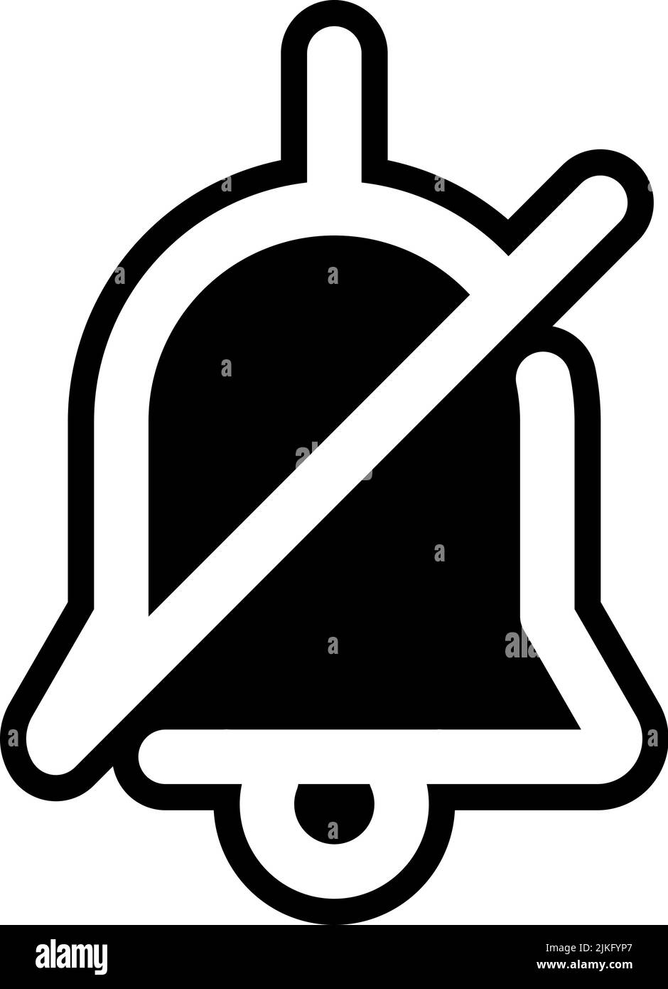 silent icon black vector illustration Stock Vector Image & Art - Alamy