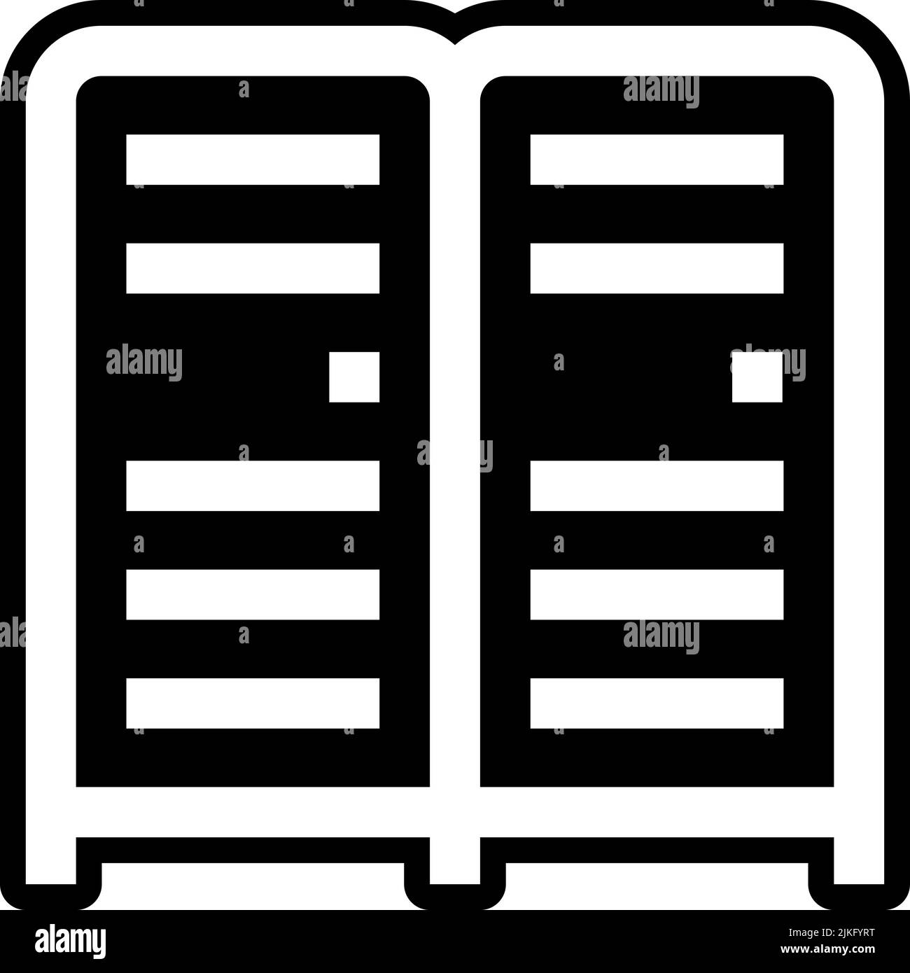 School locker corridor Black and White Stock Photos & Images - Alamy