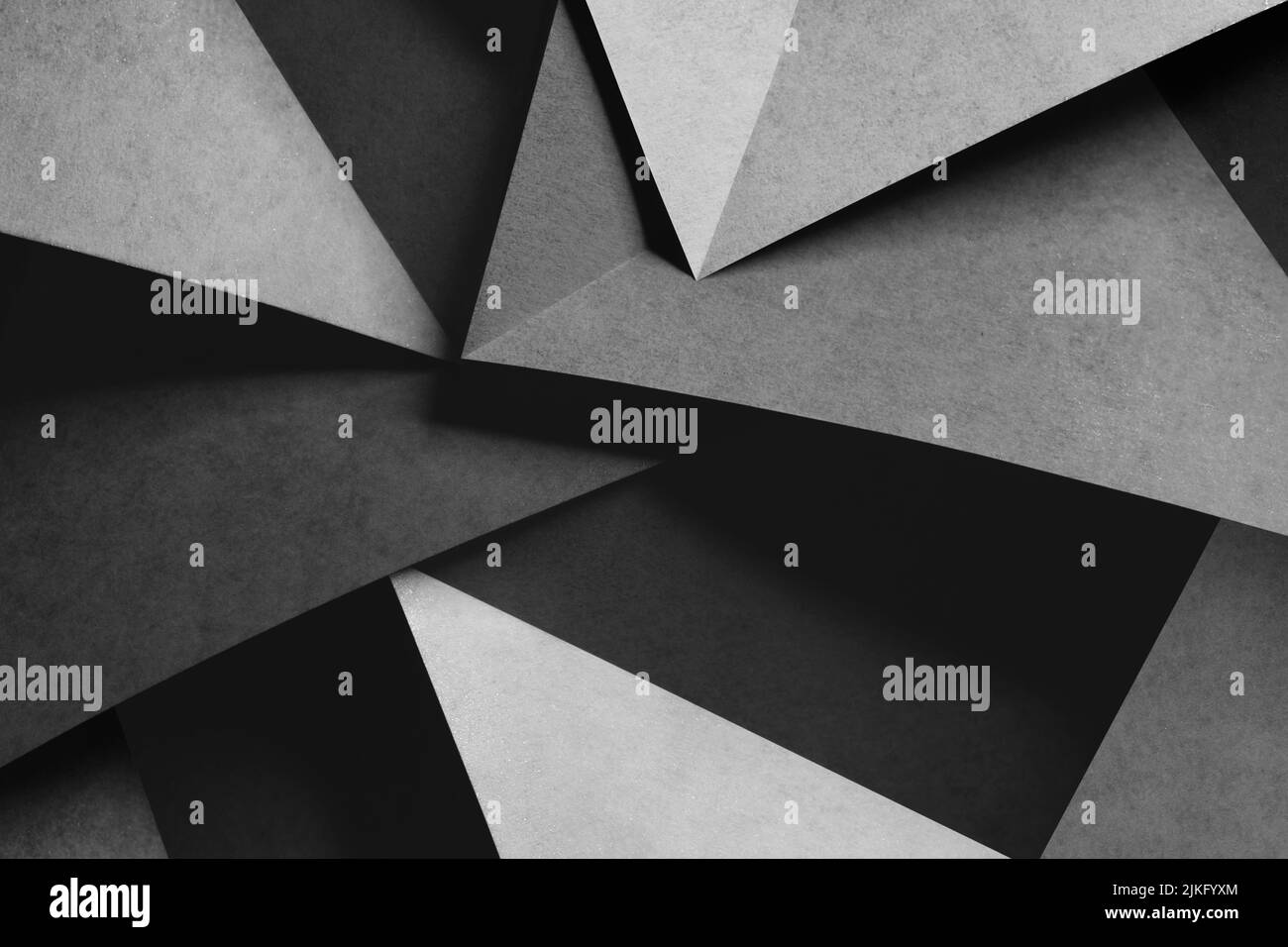 Geometric shapes made paper, abstract background Stock Photo - Alamy