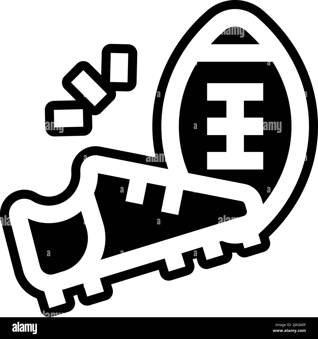 Knockout football Stock Vector Images - Alamy