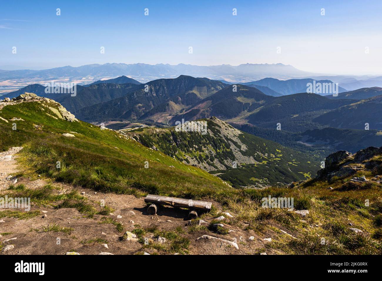 Beautiful path around Chopok and Dumbier mountain with Stefanika ...