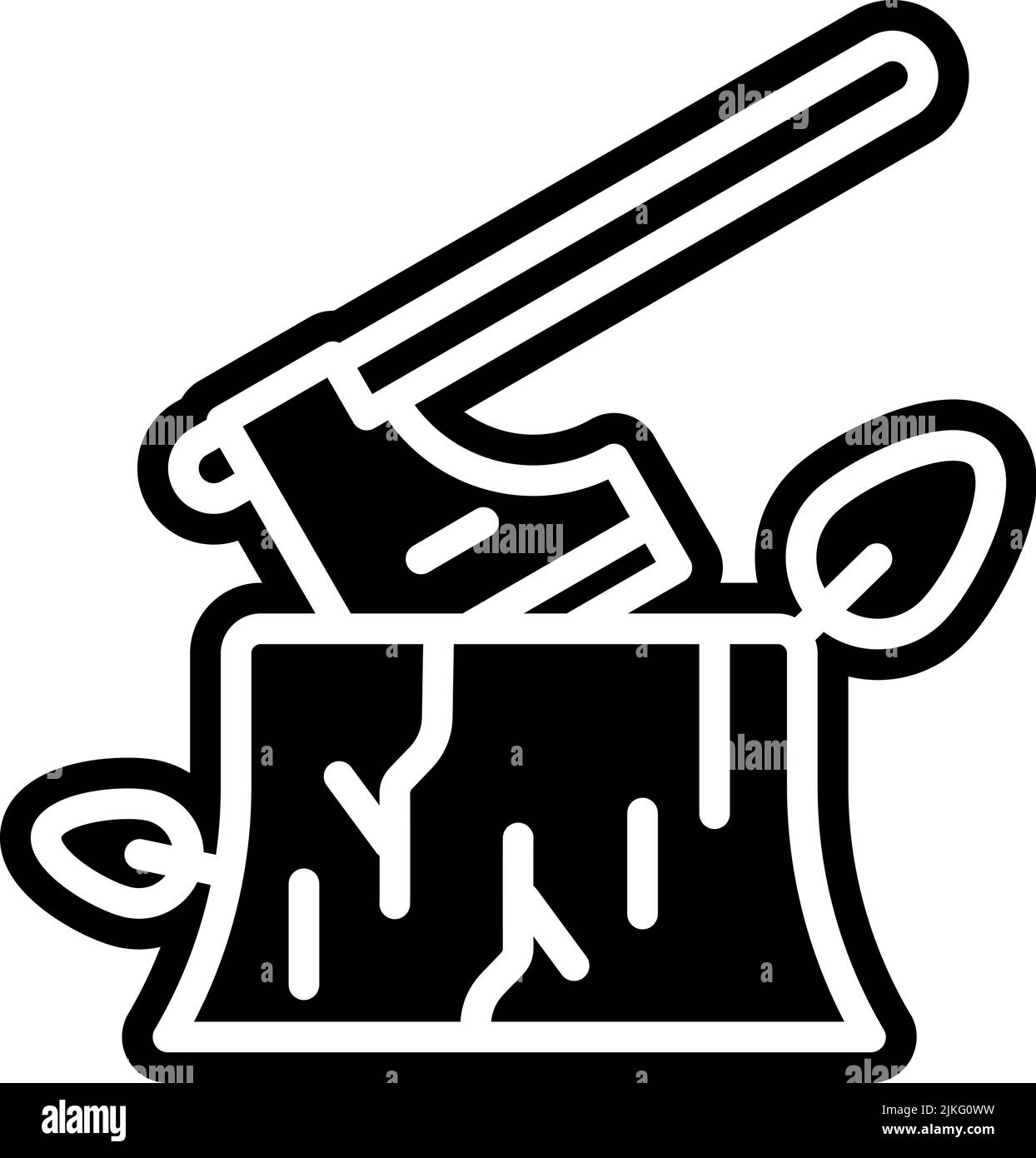 axe icon black vector illustration Stock Vector Image & Art - Alamy