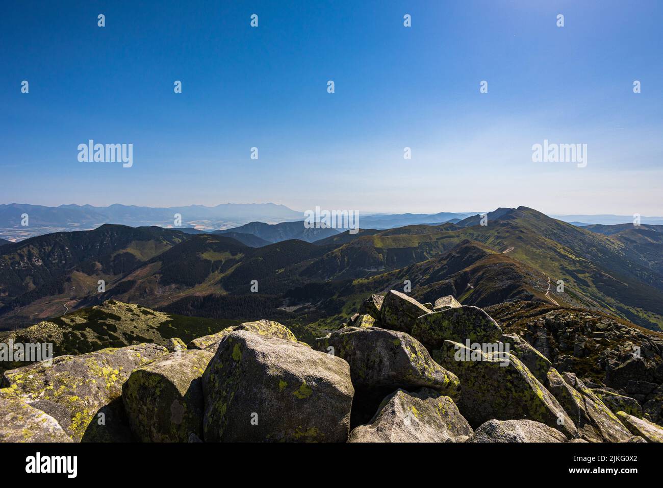 Beautiful path around Chopok and Dumbier mountain with Stefanika ...
