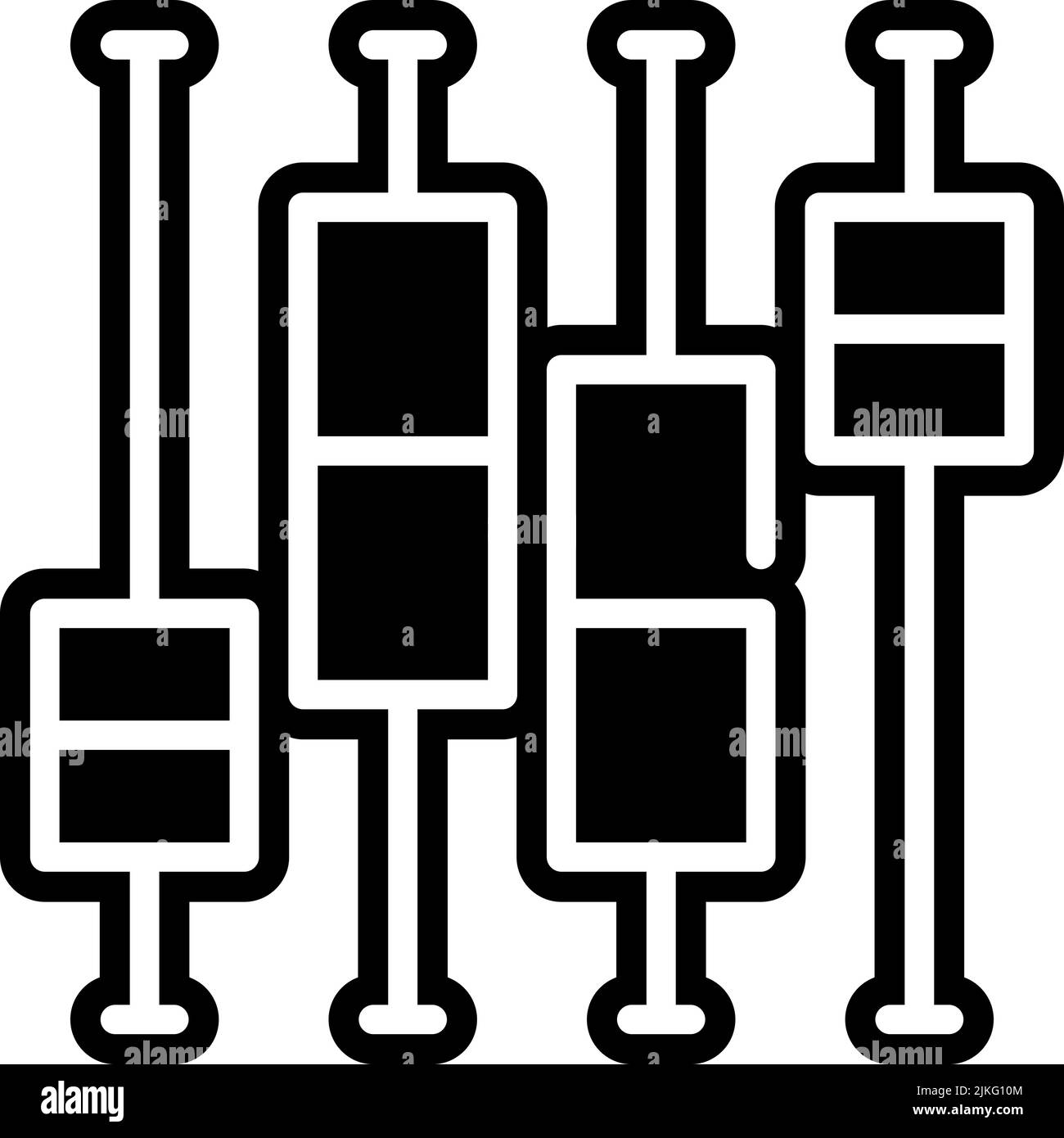 Group presentation flow chart Black and White Stock Photos & Images - Alamy